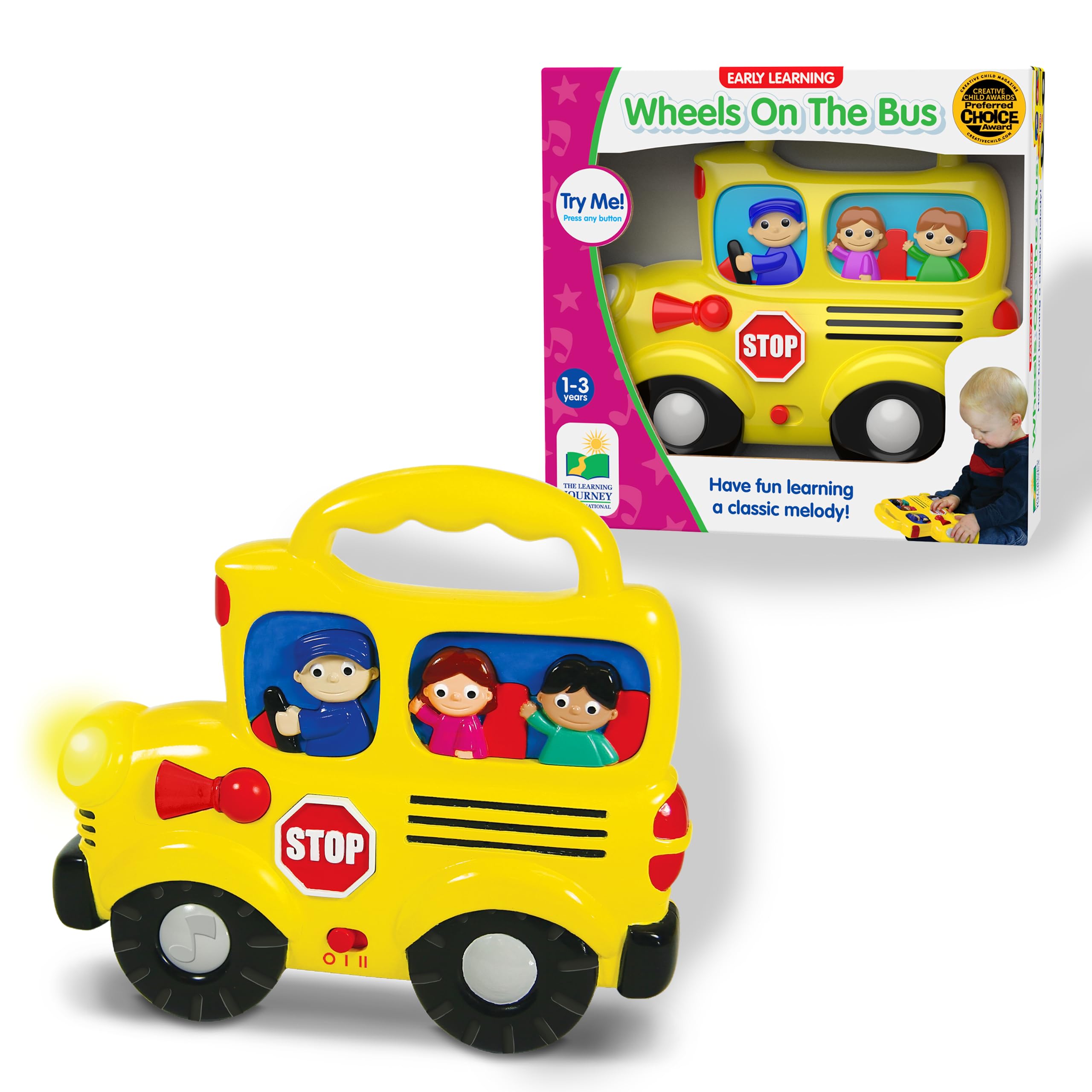 The Learning Journey Early EC36 Learning - Wheels On the Bus - Baby ...