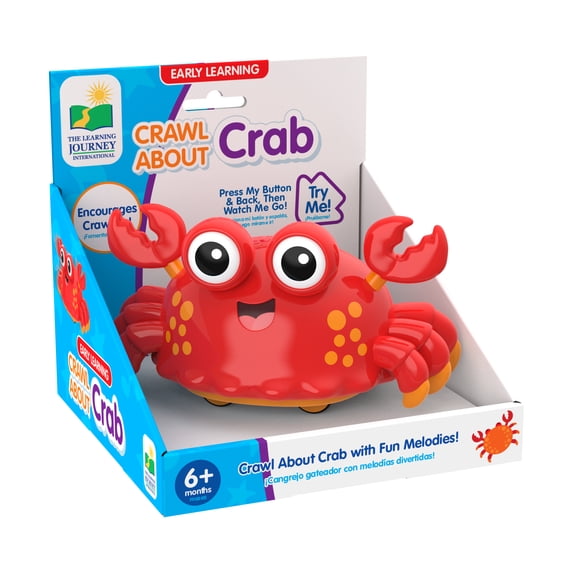 The Learning Journey Early Learning - Crawl About Crab - Walmart.com