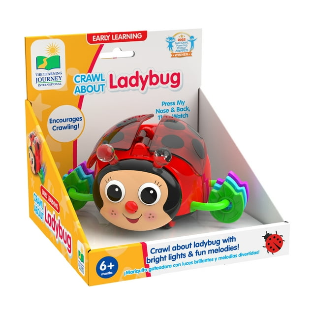 The Learning Journey Early Learning - Crawl About Ladybug - Walmart.com