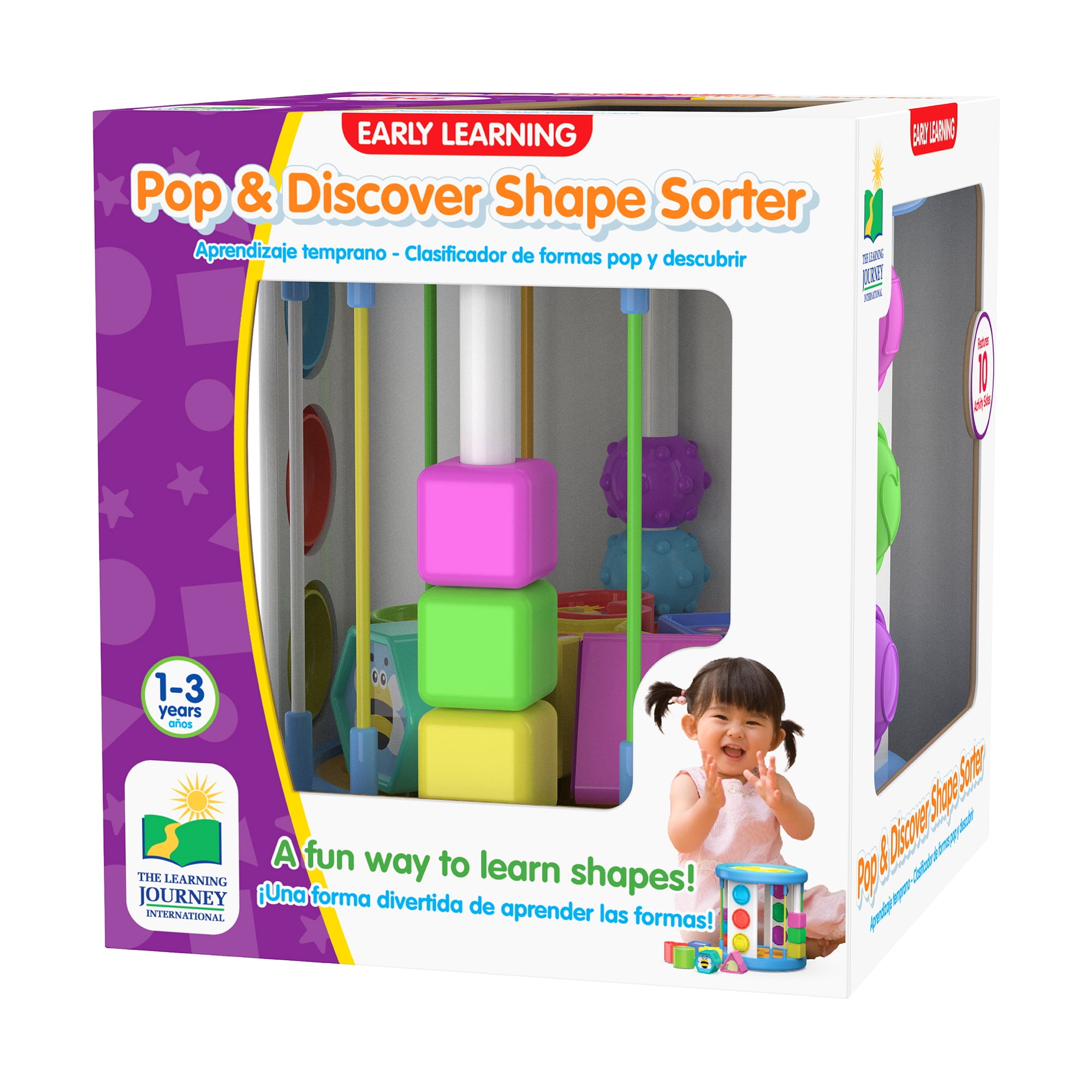 The Learning Journey Early Learning - Pop & Discover Shape Sorter ...