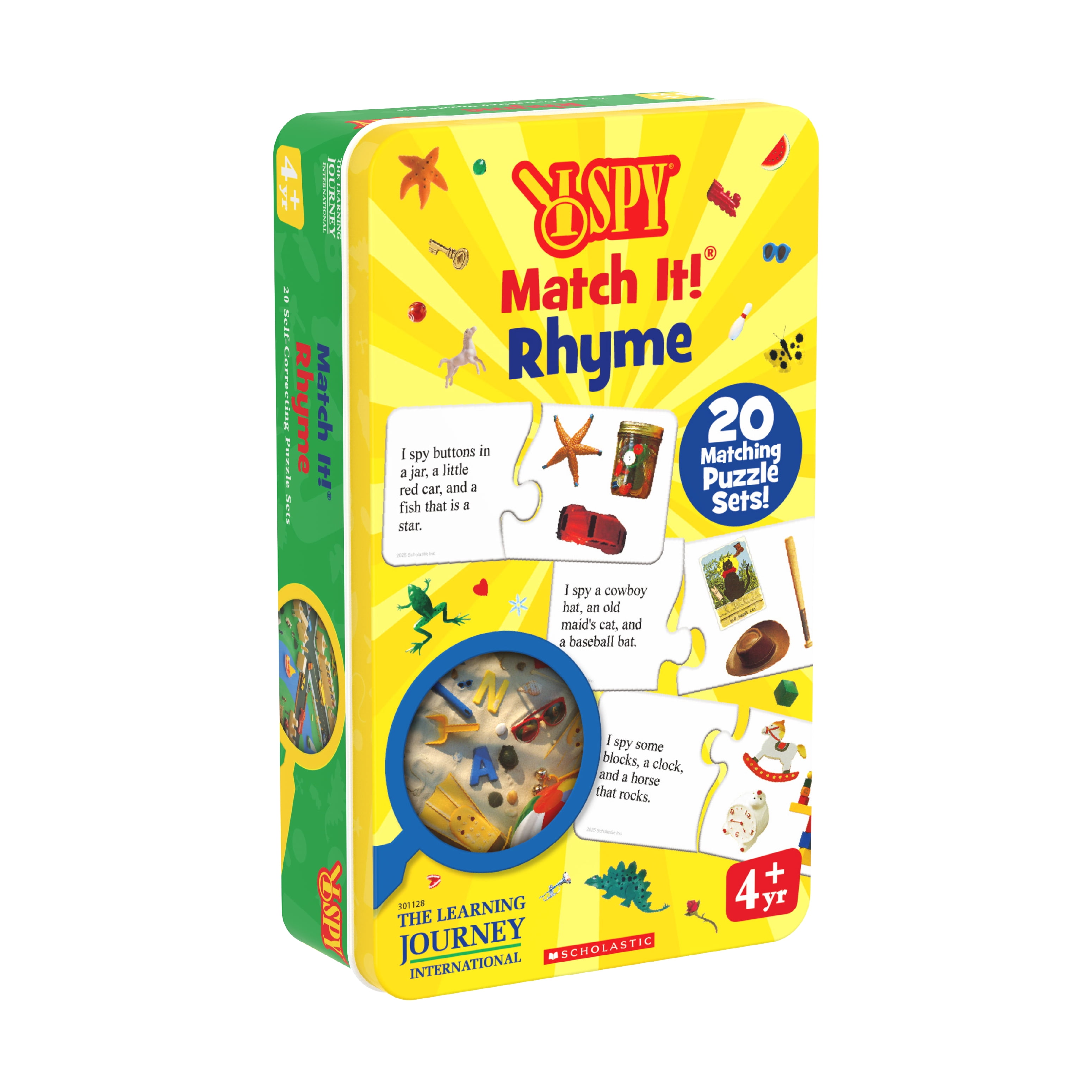 The Learning Journey I SPY Match It! Tin - Rhyme - Walmart.com