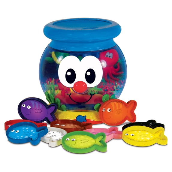The Learning Journey Learn with Me Color Fun Fish Bowl, 10 Fish ...