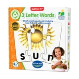 The Learning Journey - Match It! - 3 Letter Words - 20 Self-Correcting ...