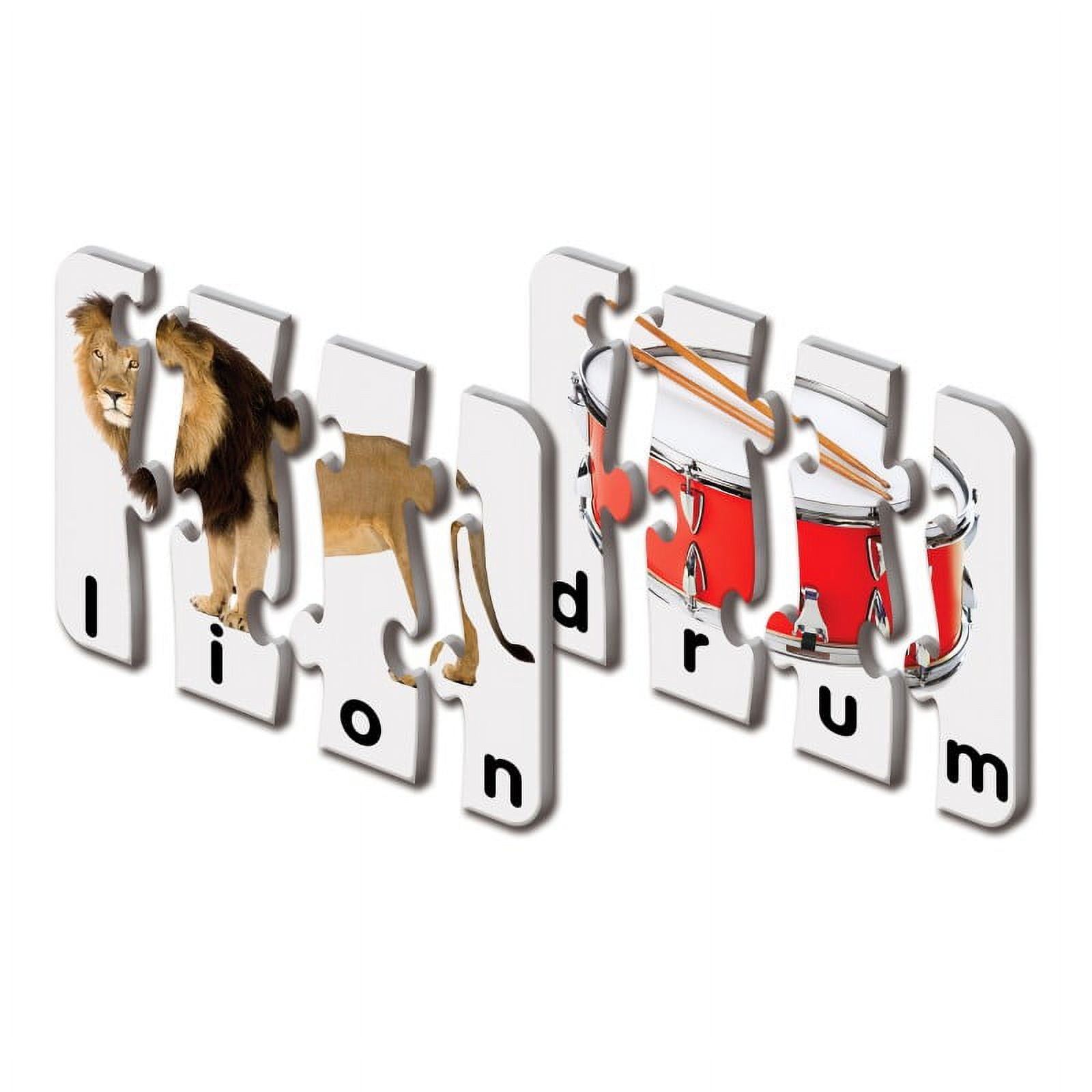 The Learning Journey - Match It! - 4 Letter Words - 20 Self-Correcting ...