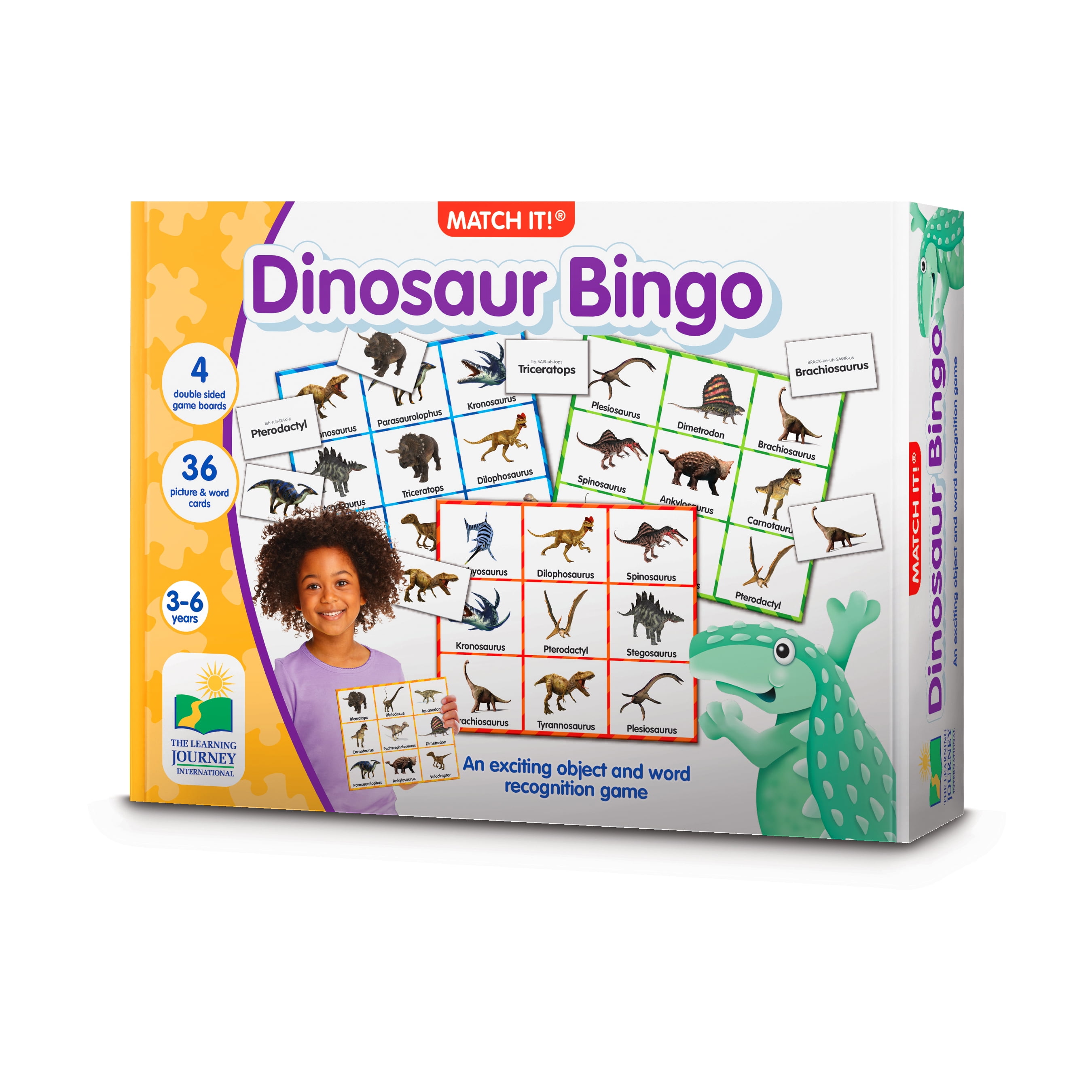 The Learning Journey Match It! Bingo - Dinosaurs - Walmart.com