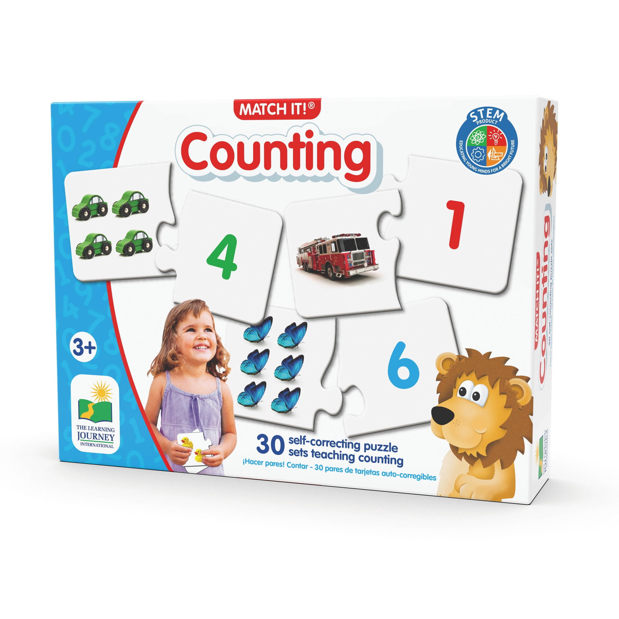 The Learning Journey Match It! Counting - Walmart.com