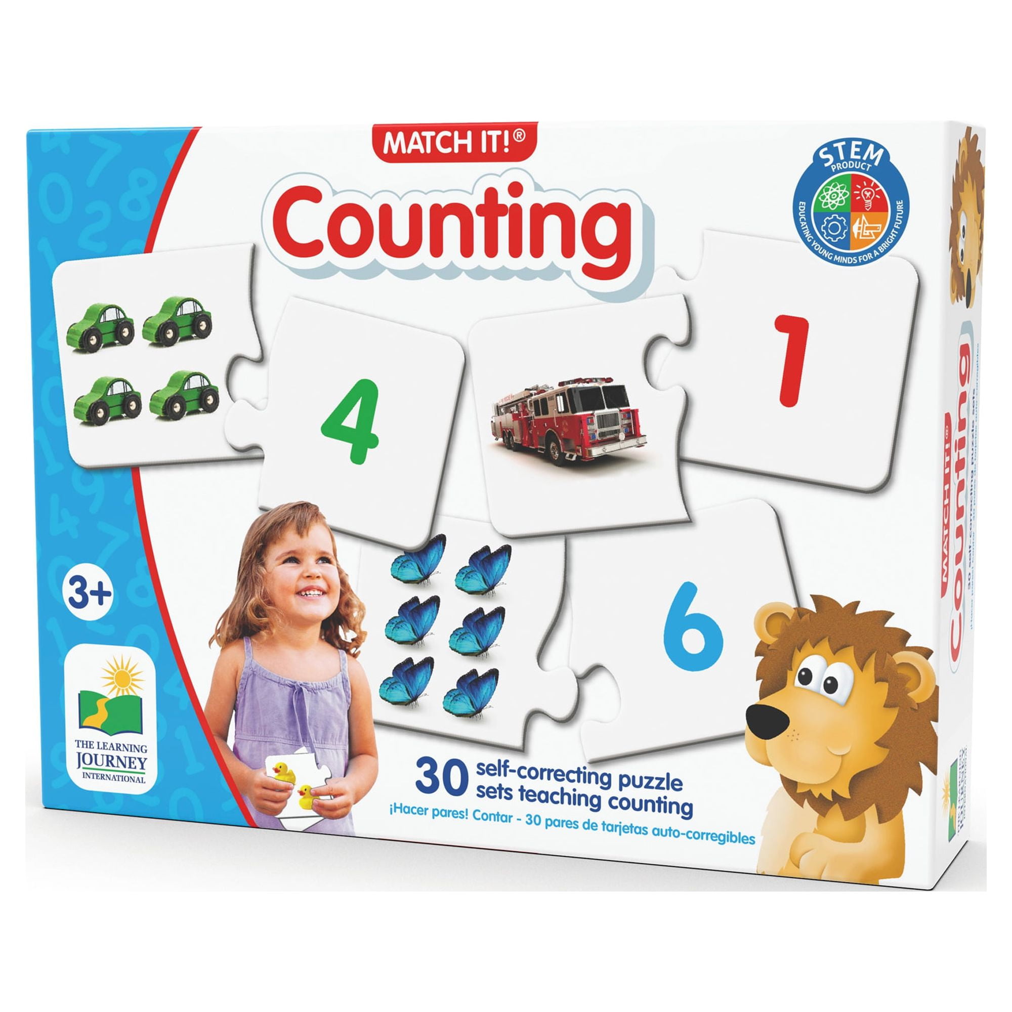 The Learning Journey Match It! Counting - Walmart.com