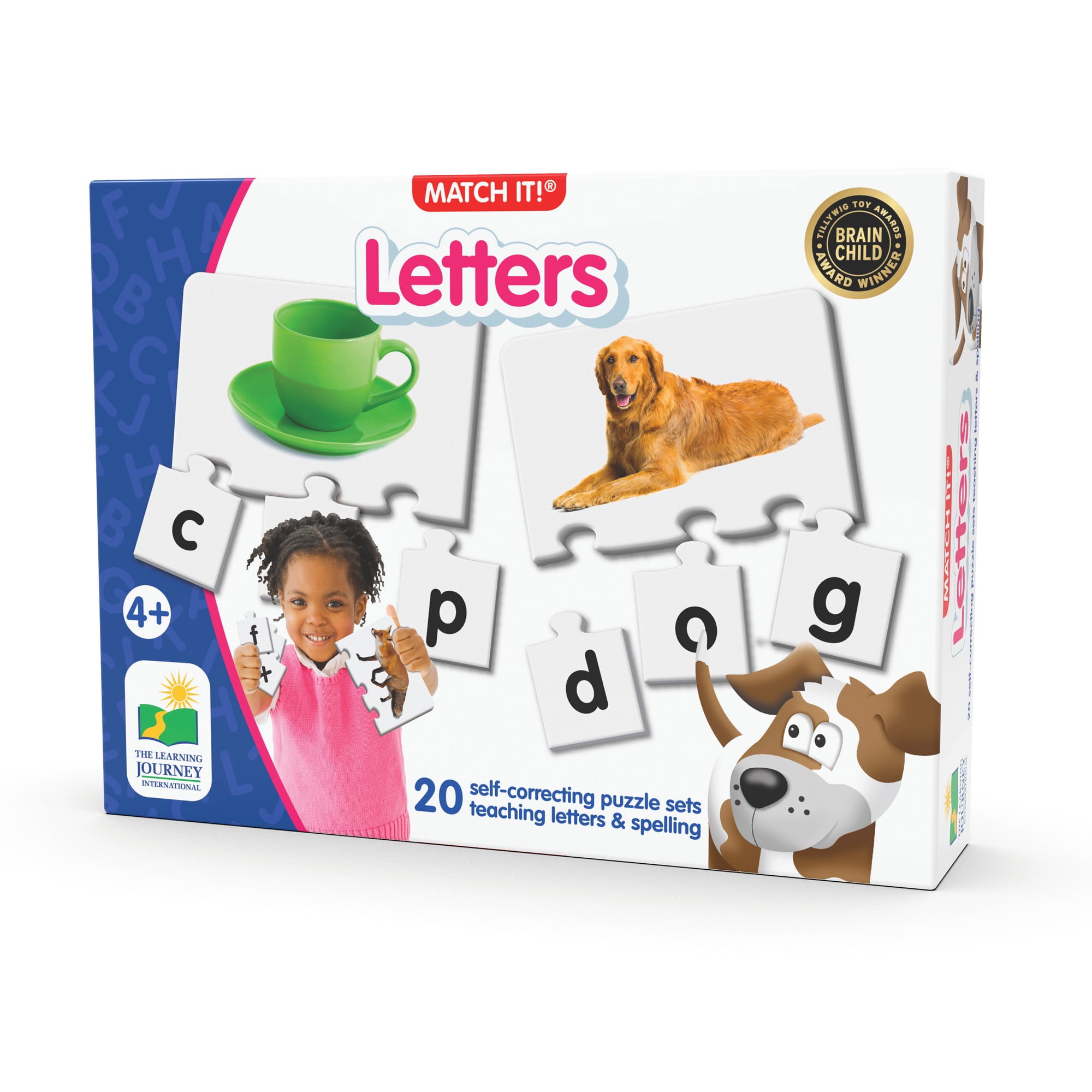 The Learning Journey Match It! Letters - Walmart.com