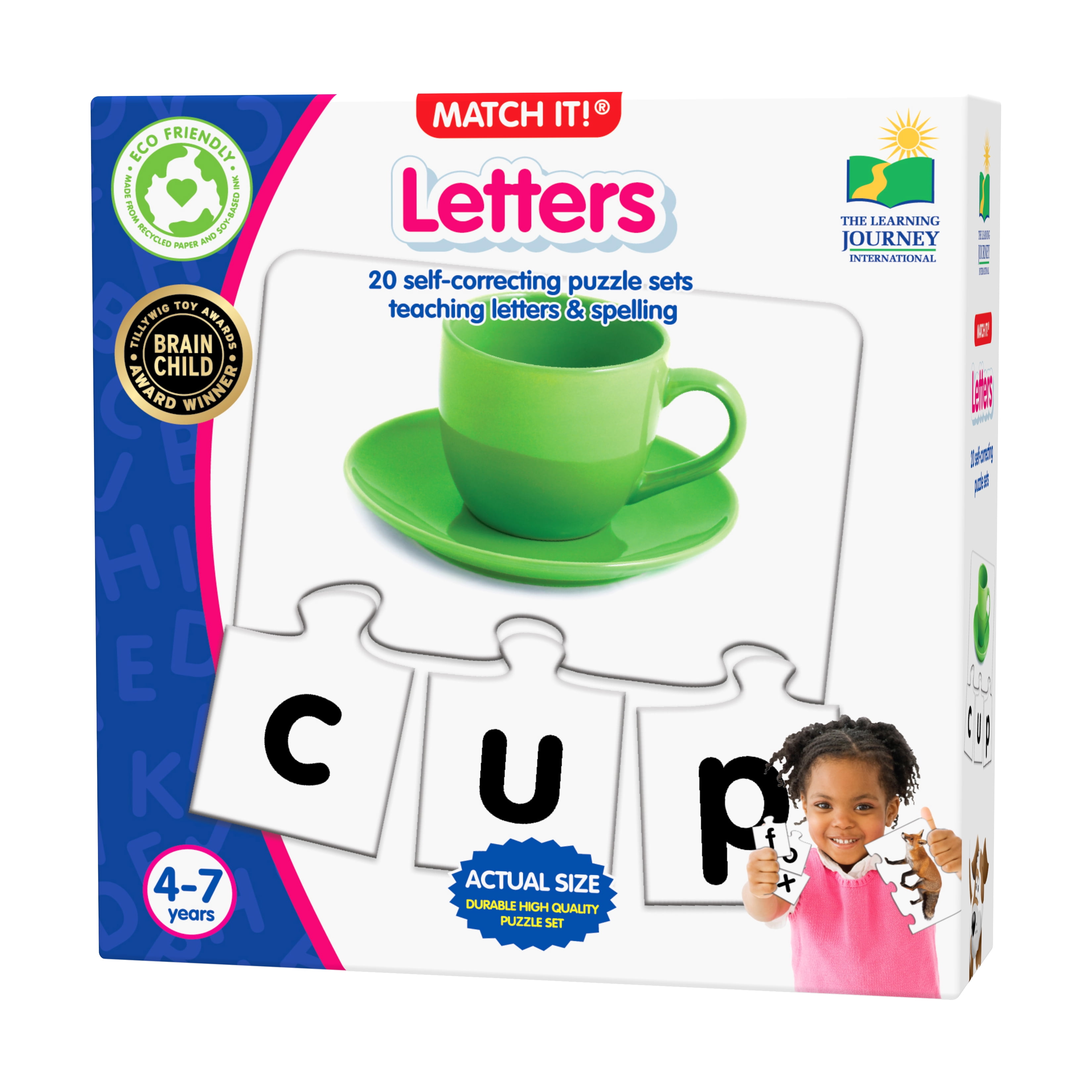 The Learning Journey Match It! - Letters - Walmart.com