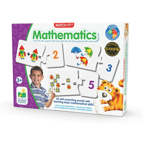 The Learning Journey Match It! Mathematics - Walmart.com