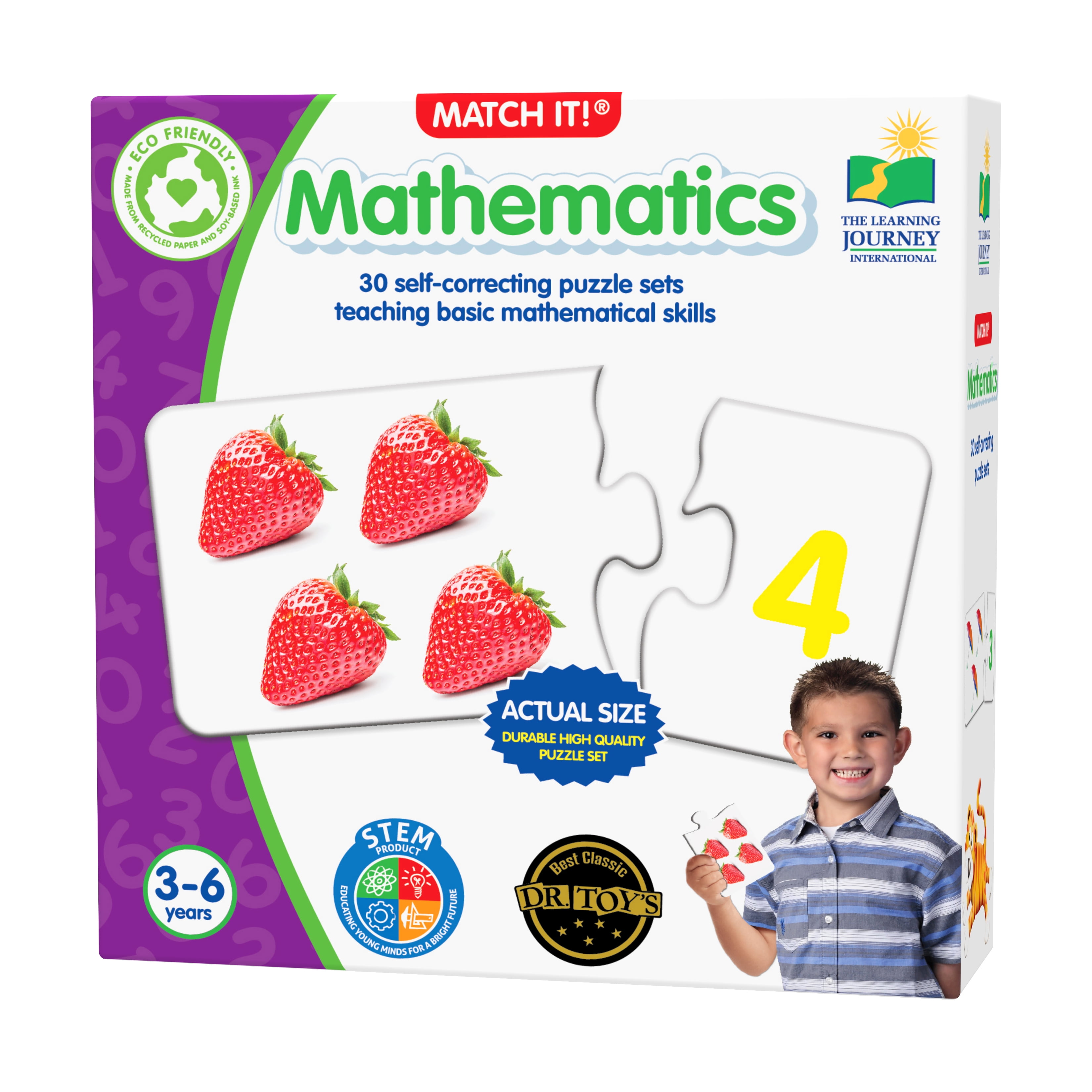 The Learning Journey Match It! - Mathematics - Walmart.com
