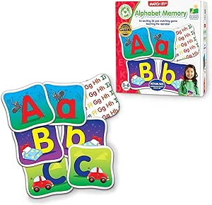 The Learning Journey: Match It! Memory - Alphabet - Capital and Lowercase Letter Matching Game ...