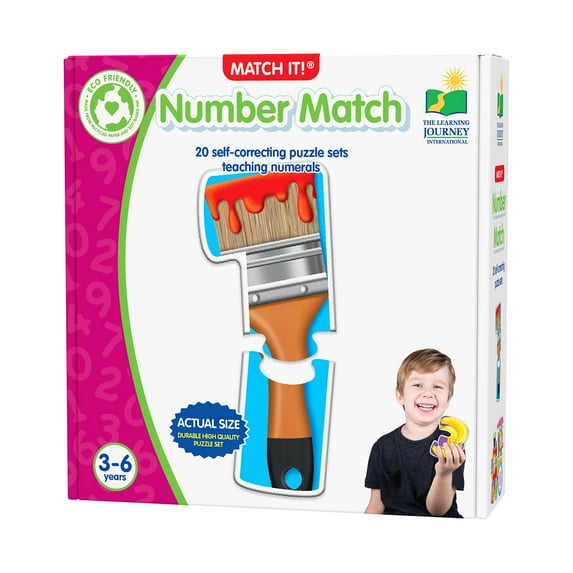 The Learning Journey Match It! - Number Match - Walmart.com