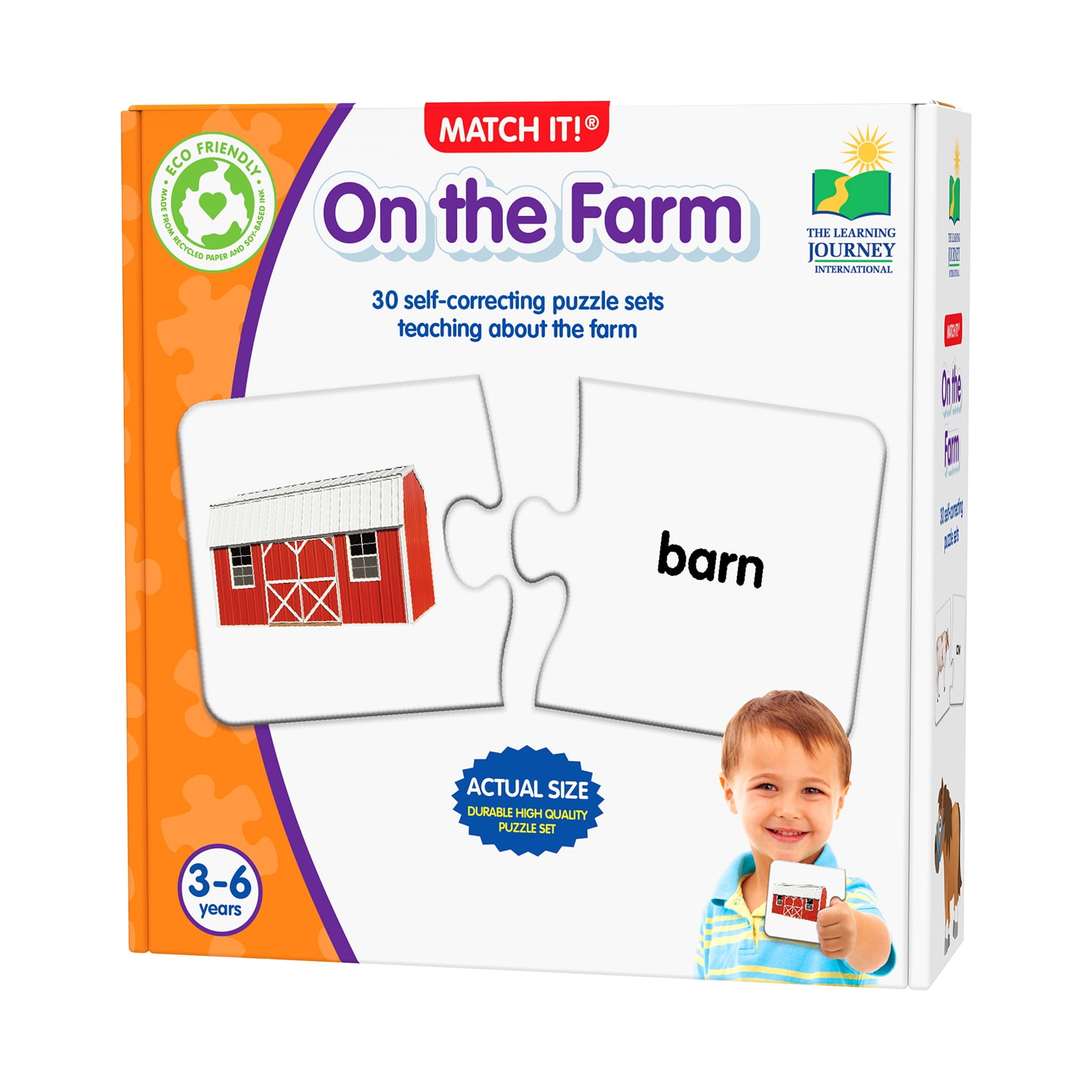 The Learning Journey Match It! - Farm - Educational Farm Theme ...