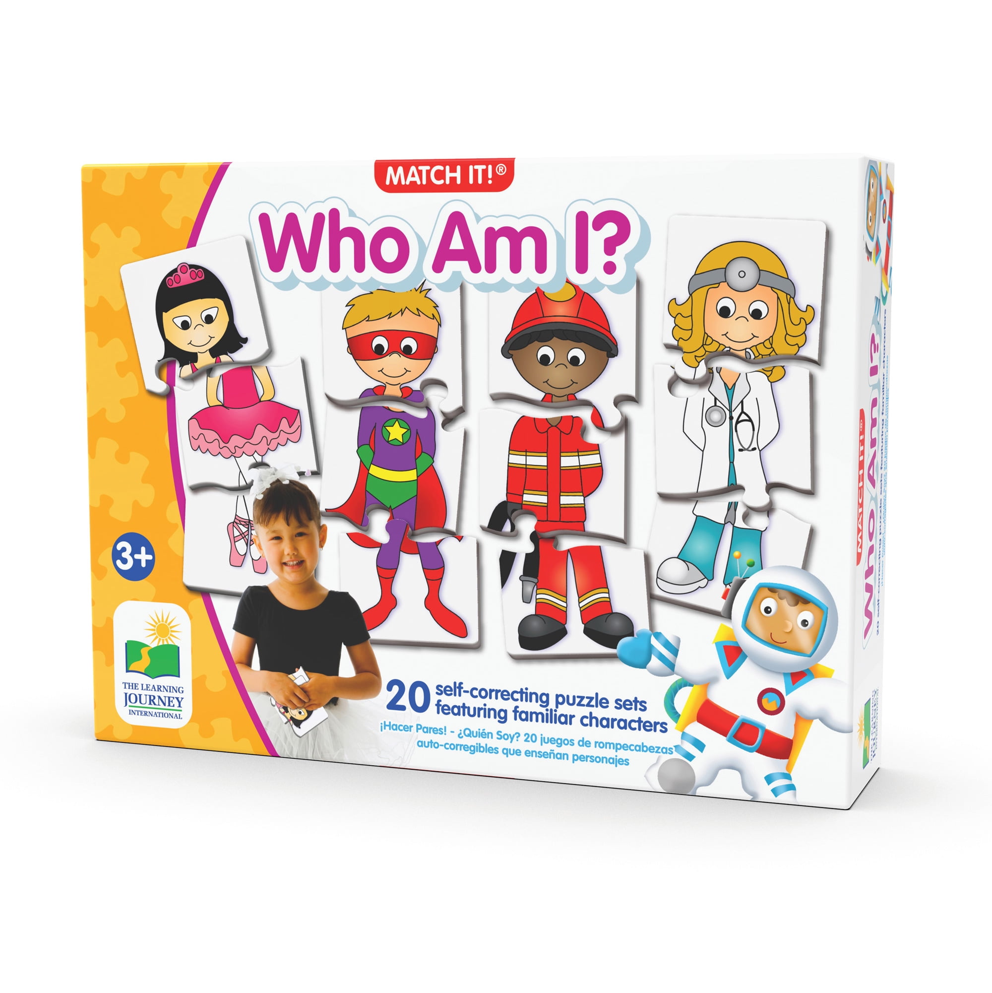 The Learning Journey Match It! Who Am I? - Walmart.com