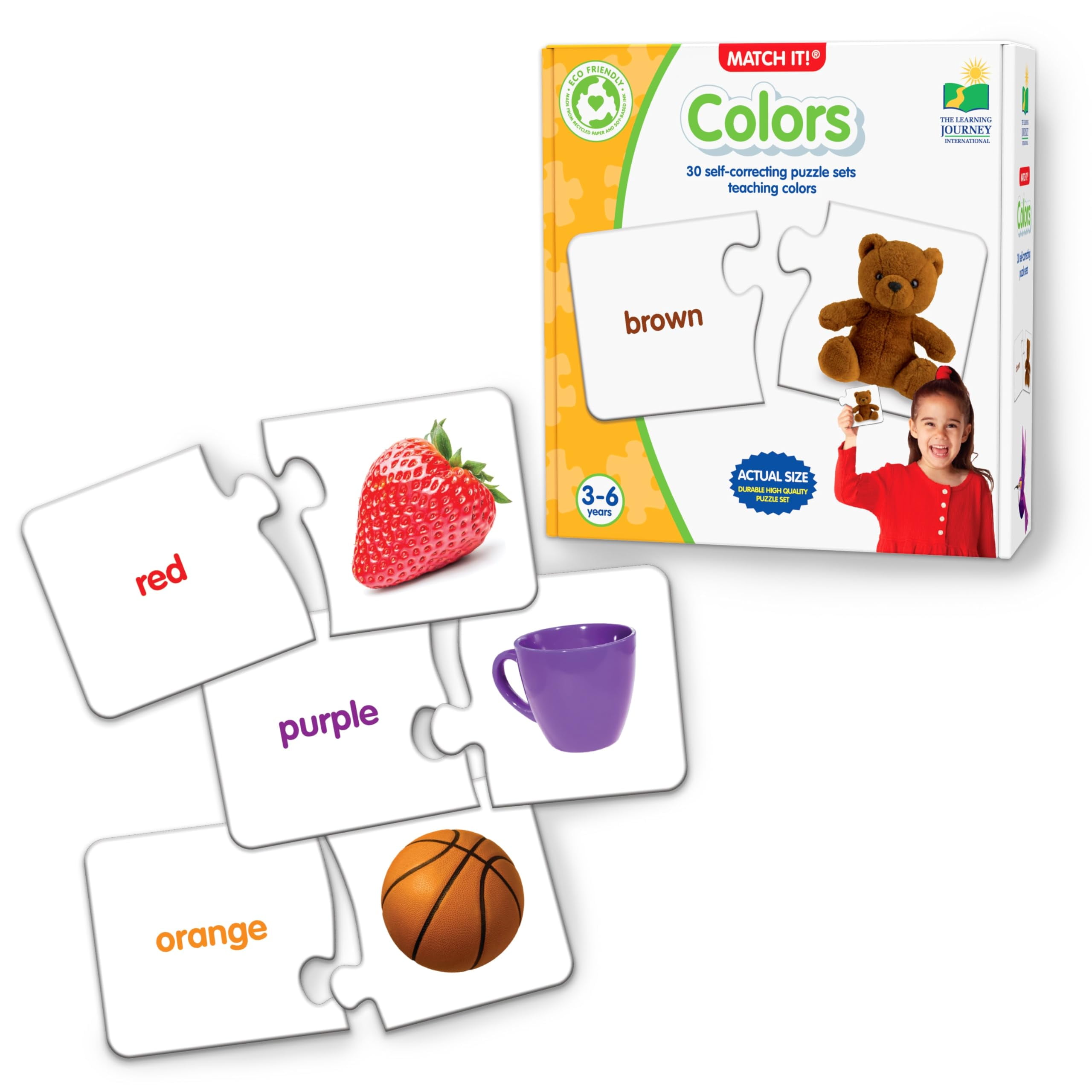 The Learning Journey: Match MSF2 It! - Colors - 30 Piece Self ...