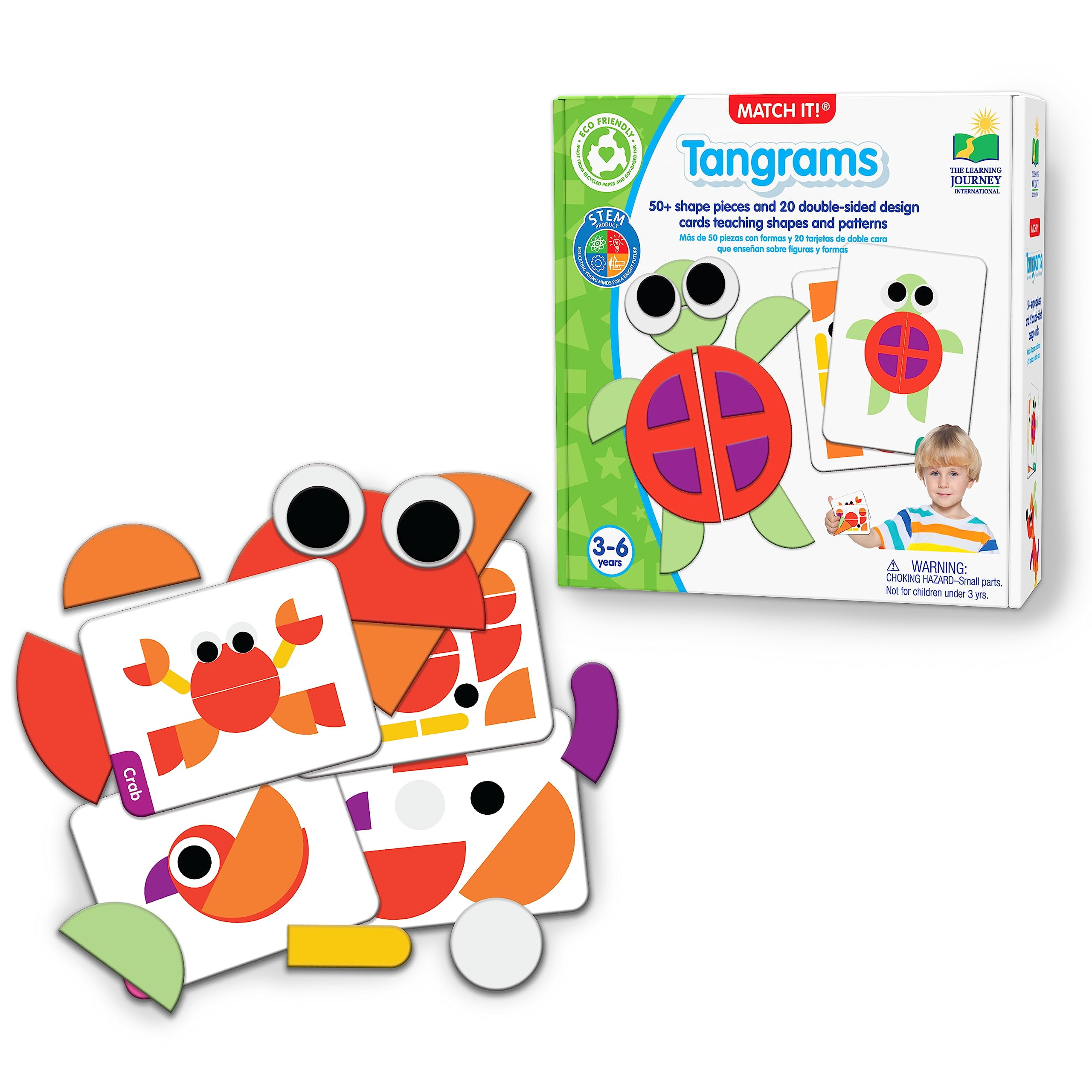 The Learning Journey: Match STF9 It! Tangrams- Animal Pattern - Design ...