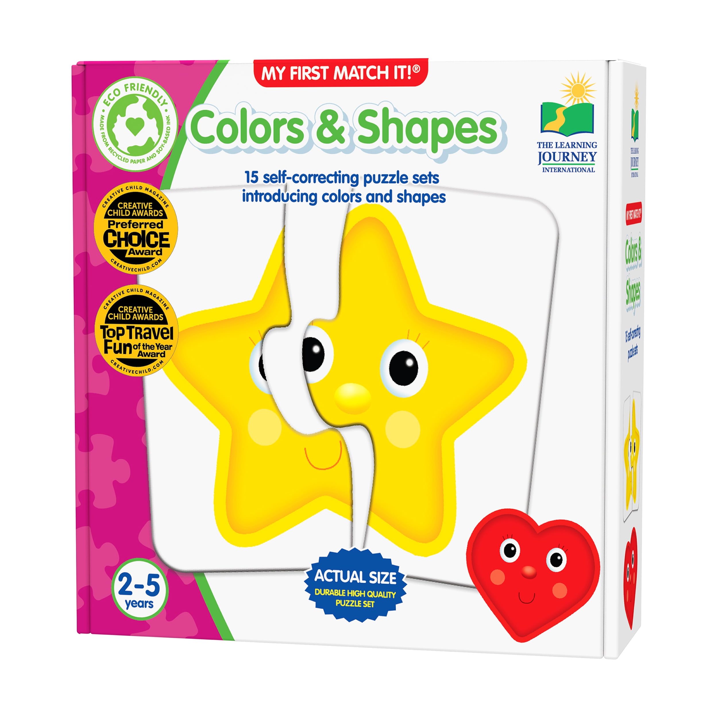 The Learning Journey My First Match It Colors and Shapes - Walmart.com