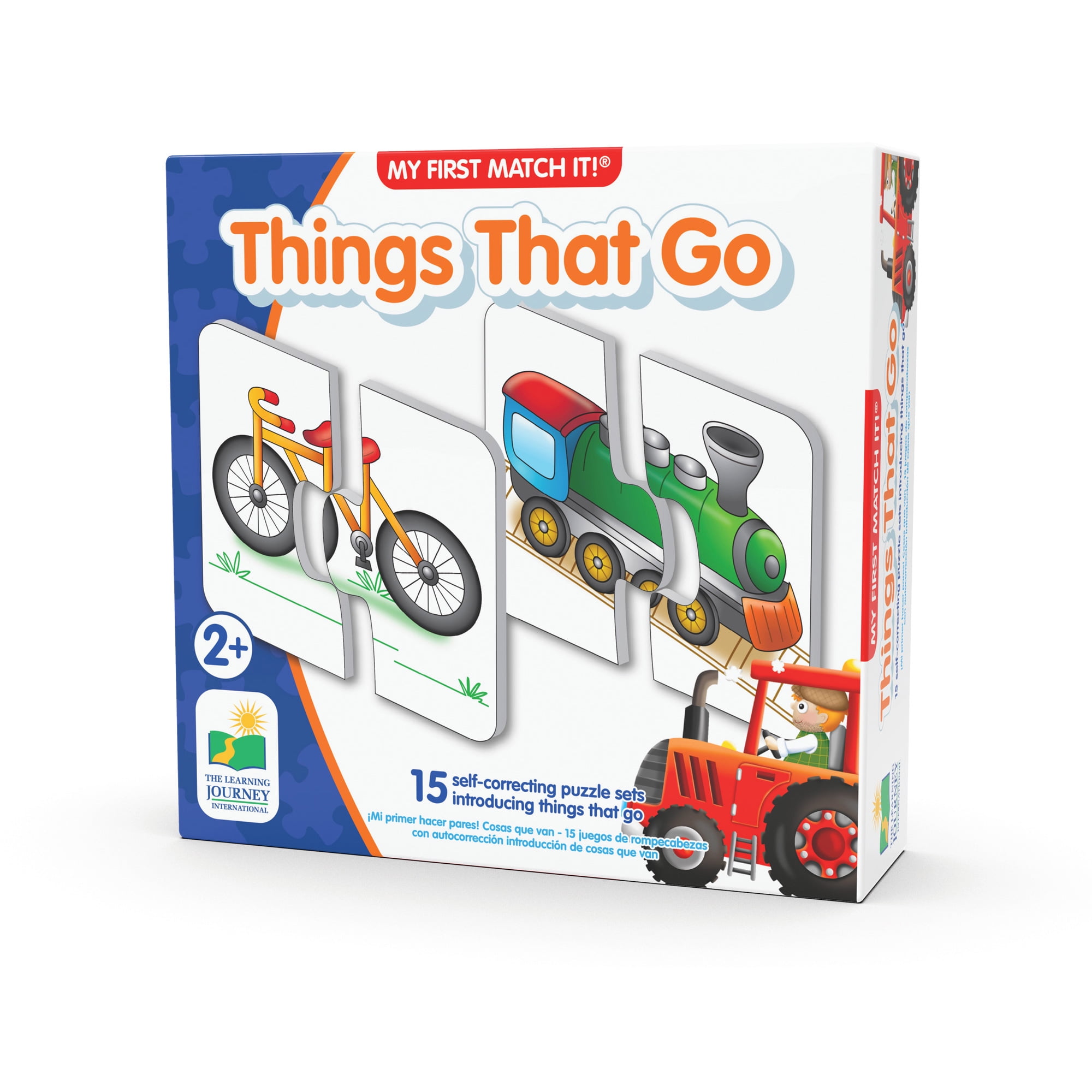 The Learning Journey My First Match It! Things That Go - Walmart.com