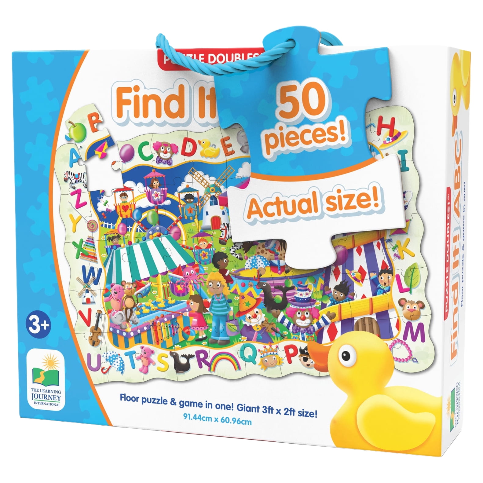 The Learning Journey Puzzle Doubles, Find It! ABC - Walmart.com