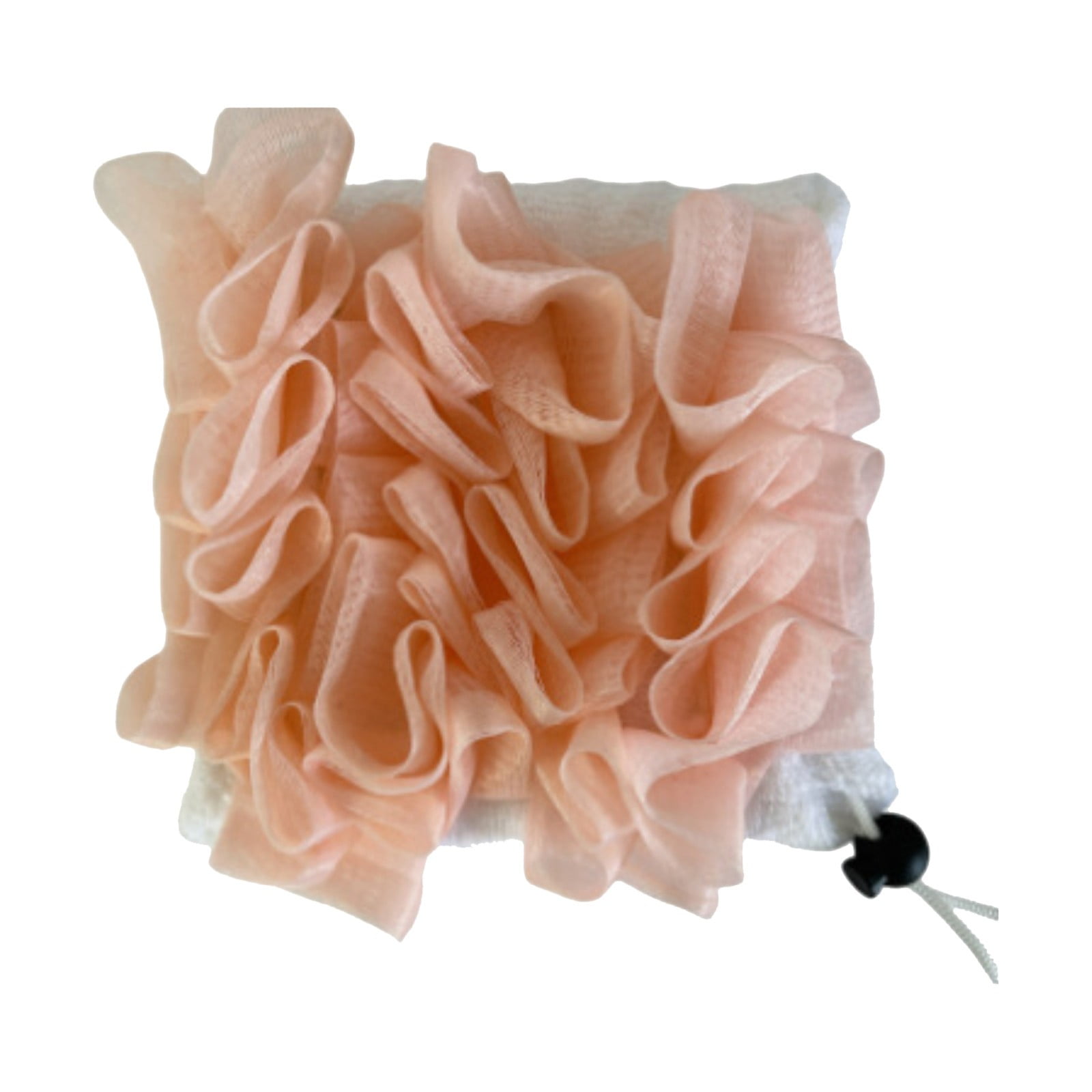 The Leeffa 2-in-1 Soft Loofah and Washcloth - Reusable Exfoliating Bath ...