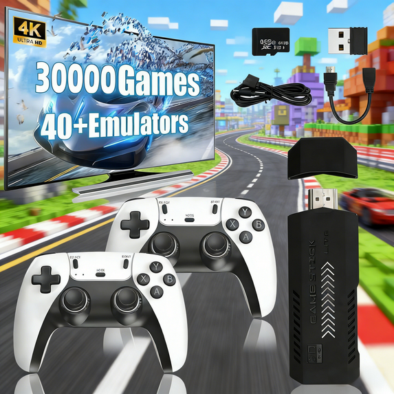 The Legacy Console - 64GB Heirloom Gaming Archive, 30,000+ Timeless Classics with 4K Upscaling ...