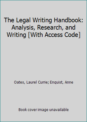 Pre-Owned The Legal Writing Handbook: Analysis, Research and Writing ...
