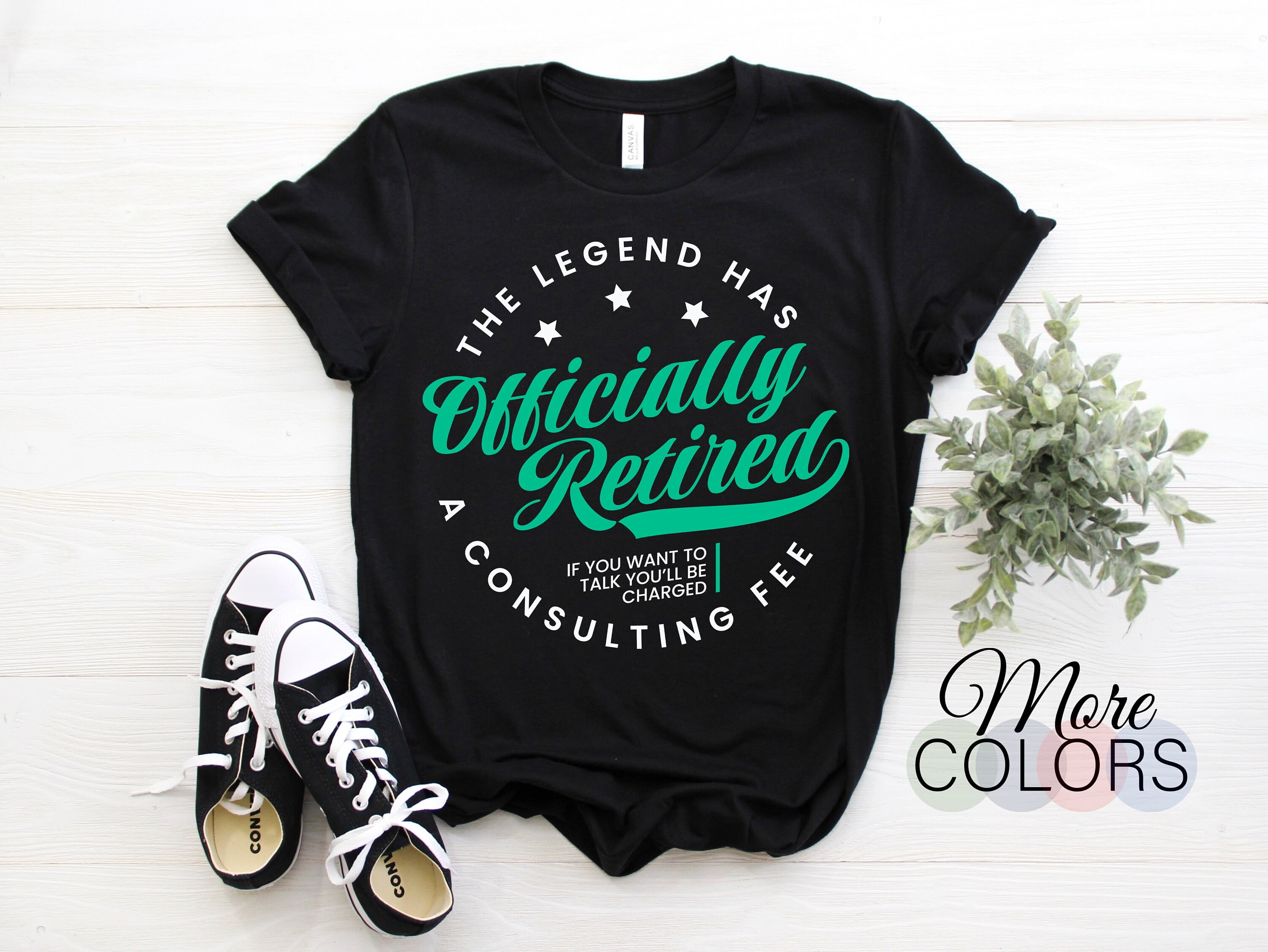 The Legend Has Officially Retired Funny Retirement Gift T-Shirt ...