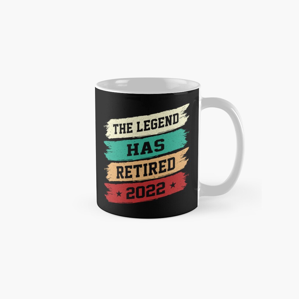 The Legend Has Retired 2022: Funny Retirement Gift - Retirement Classic ...