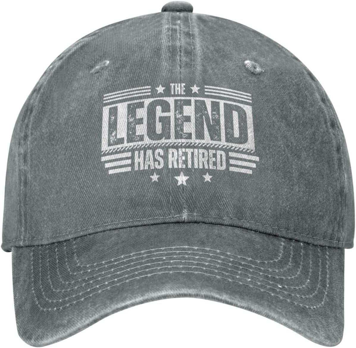 The Legend Has Retired hat Retirement 2025 Hats Denim Cap - Walmart.com