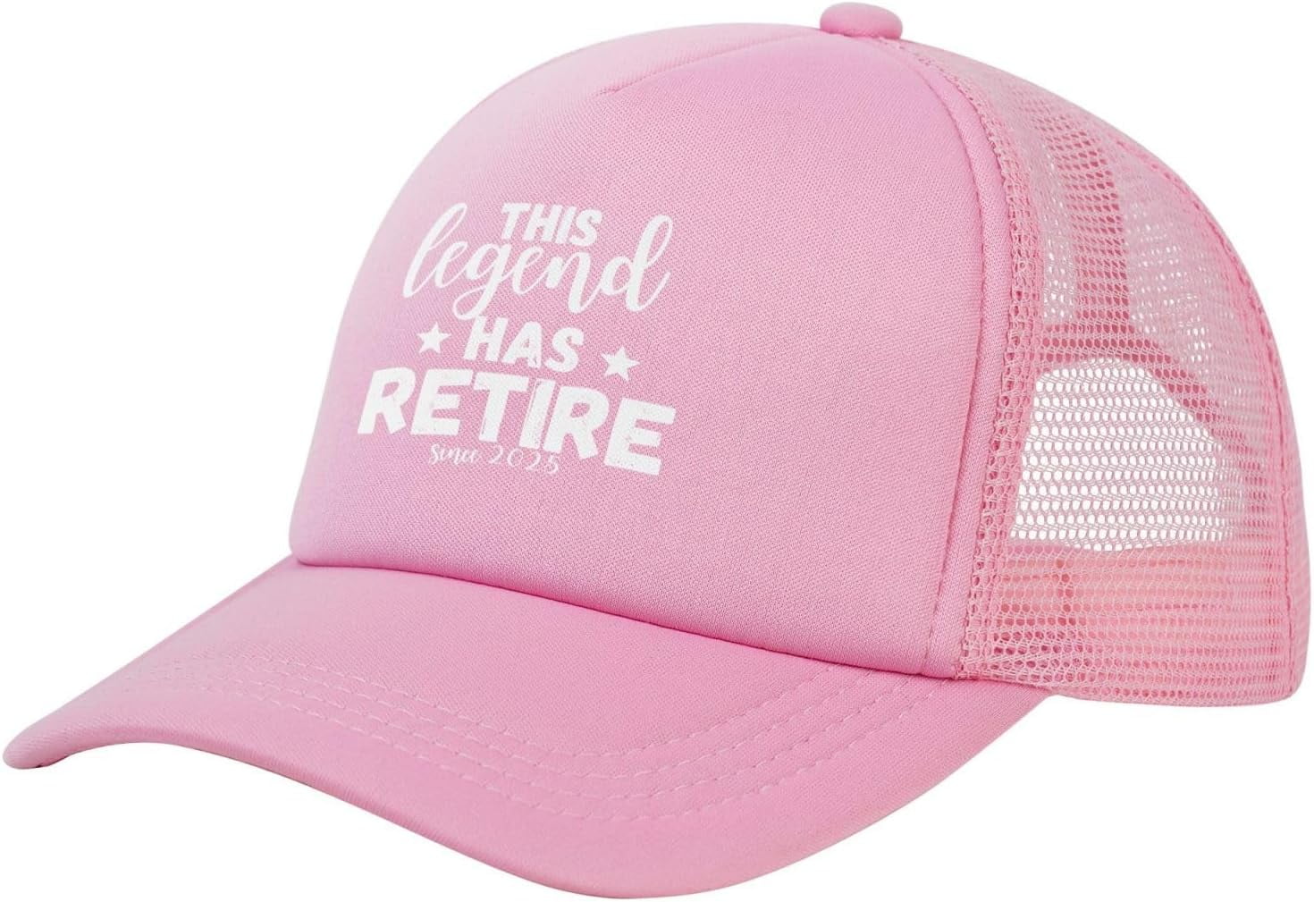 The Legend Has Retired hat Retirement 2025 Mesh Cap Trucker Hats ...