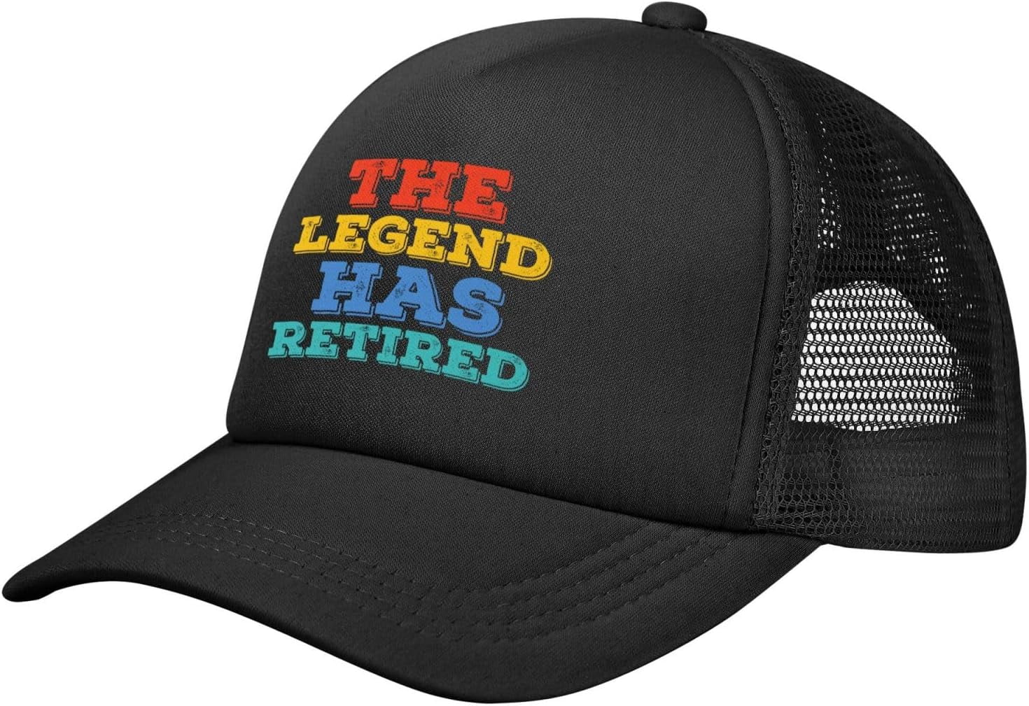 The Legend Has Retired hat Retirement 2025 Mesh Cap Trucker Hats ...