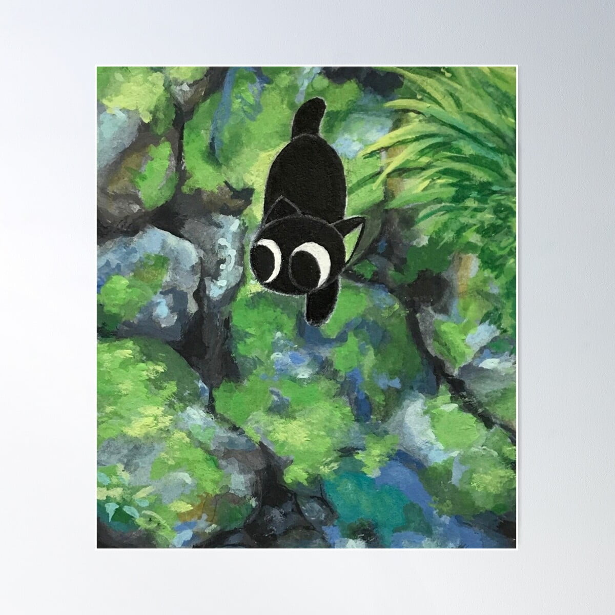 The Legend Of Hei - Hei In The Forest Poster Wall Art, Modern Wall ...
