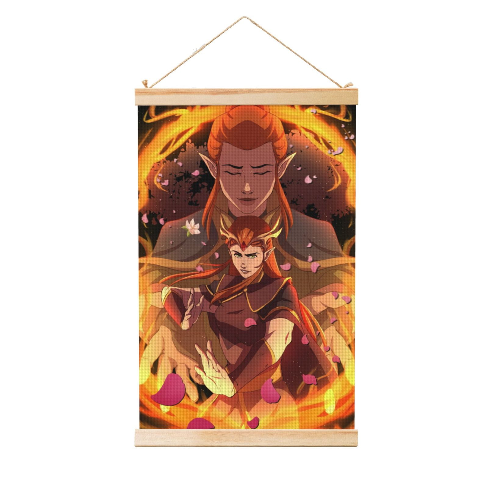 The Legend Of Vox Machina Poster Canvas Wooden Shaft Hanging Poster ...