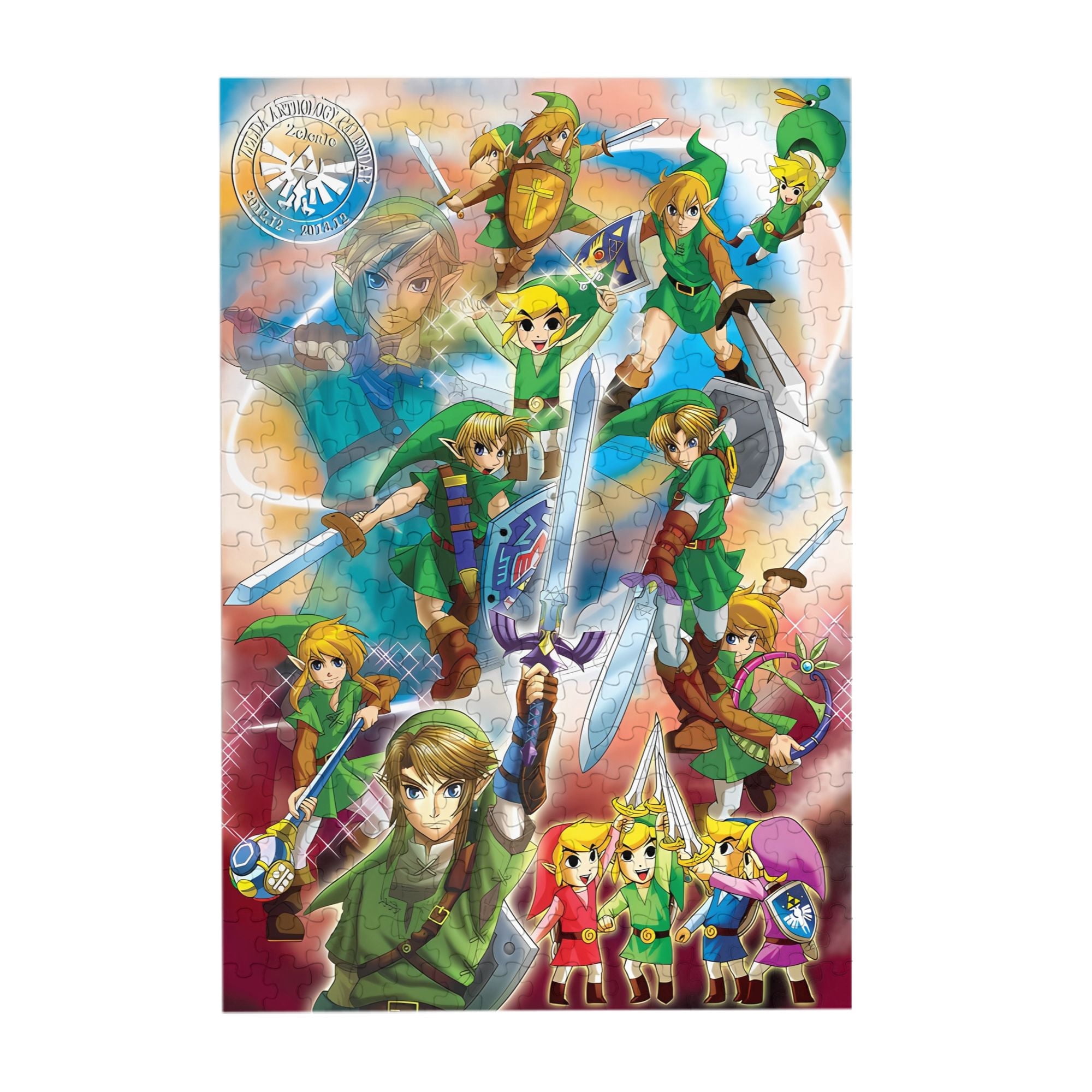 The Legend Of Zelda 300 Piece Puzzles,Wooden Jigsaw Puzzle,Home Decor ...