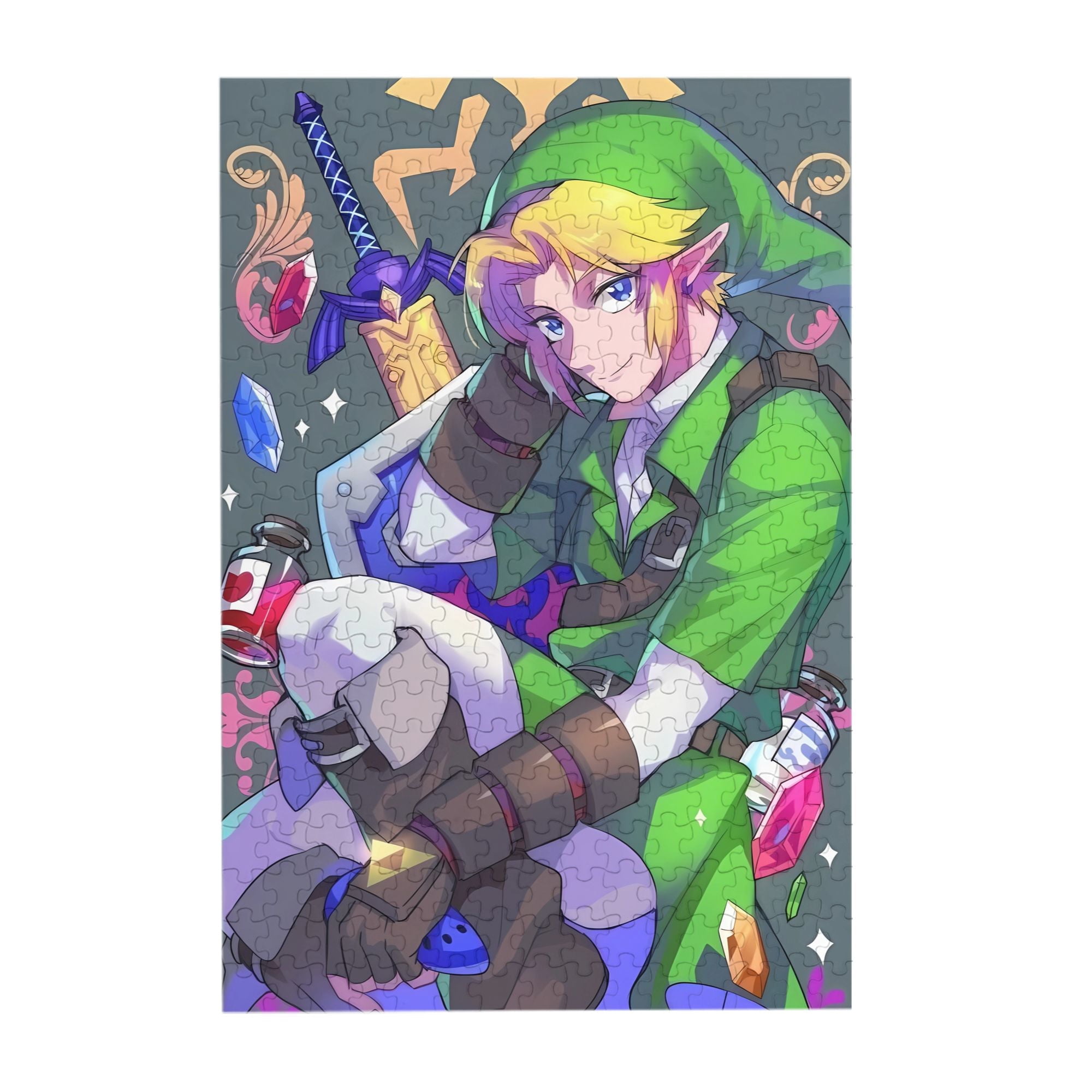 The Legend Of Zelda 300 Piece Puzzles,Wooden Jigsaw Puzzle,Home Decor ...