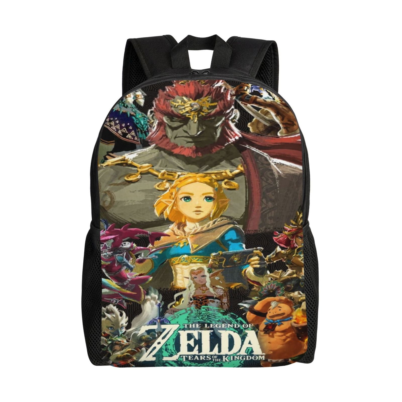 The Legend Of Zelda Backpack, 3D Printed Cartoon Laptop Bag Bookbag ...
