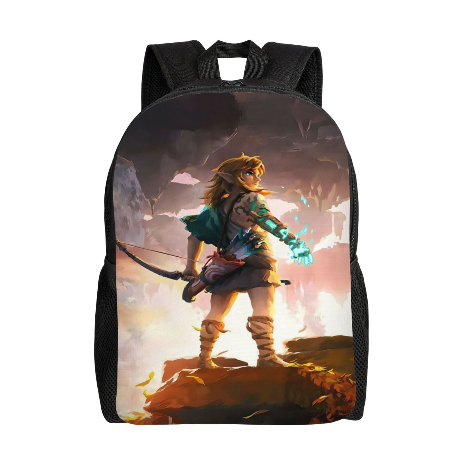 The Legend Of Zelda Backpack, 3D Printed Cartoon Laptop Bag Bookbag ...