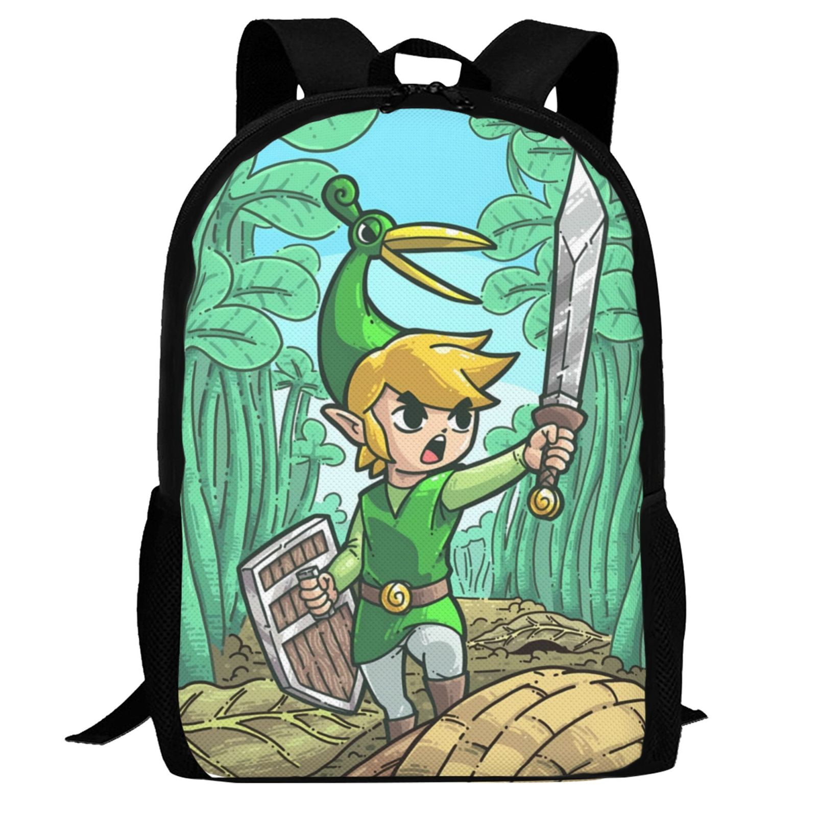 The Legend Of Zelda Backpack,3d Print Laptop Backpack Lightweight ...