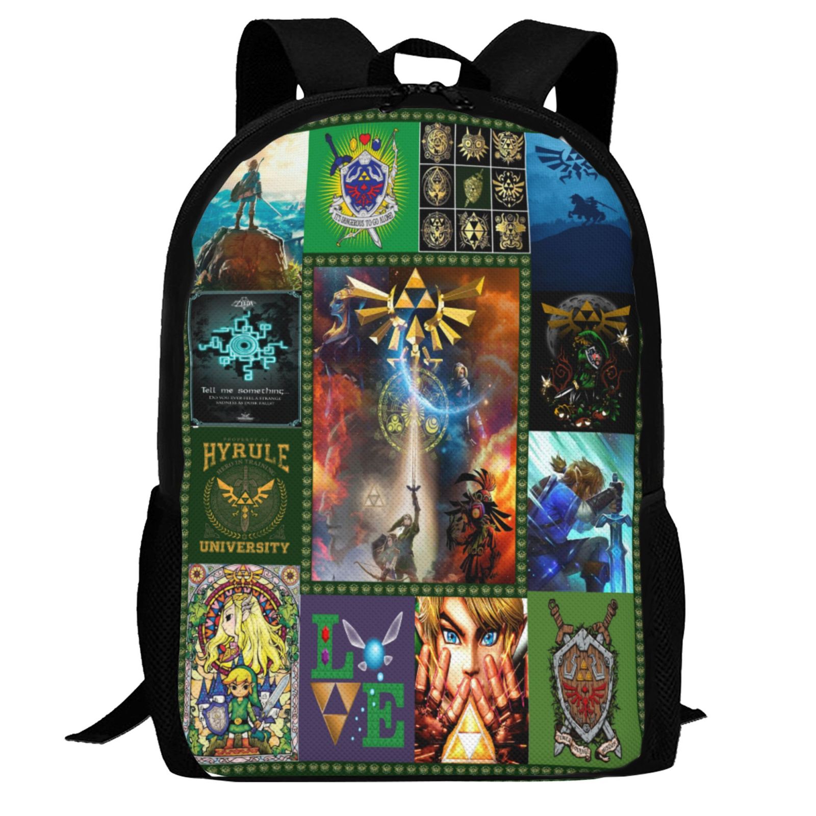 The Legend Of Zelda Backpack,3d Print Laptop Backpack Lightweight ...