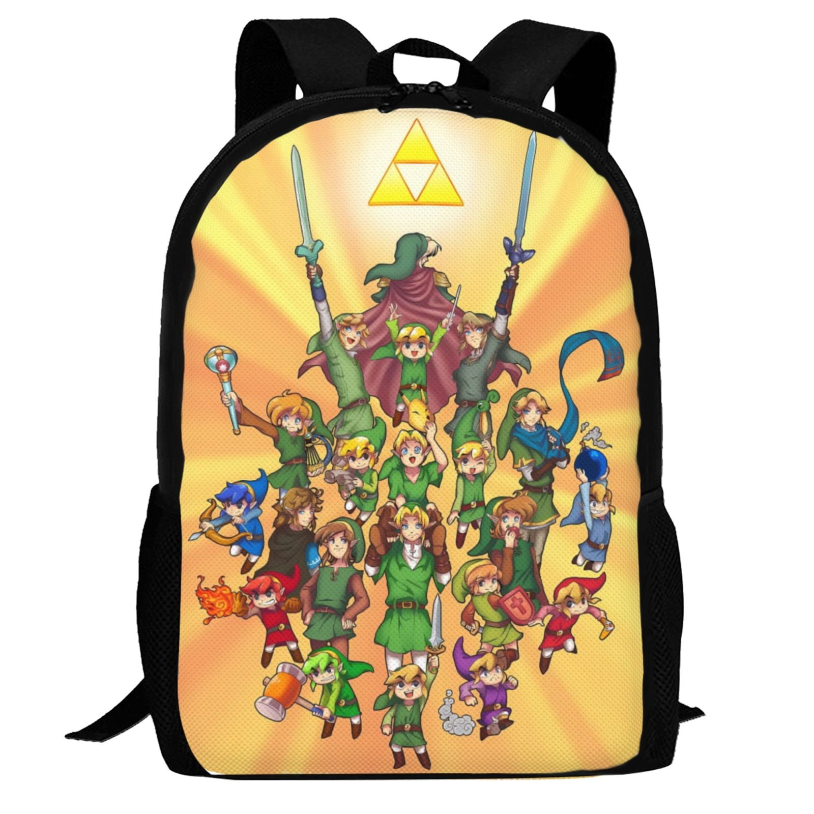 The Legend Of Zelda Backpack,3d Print Laptop Backpack Lightweight ...