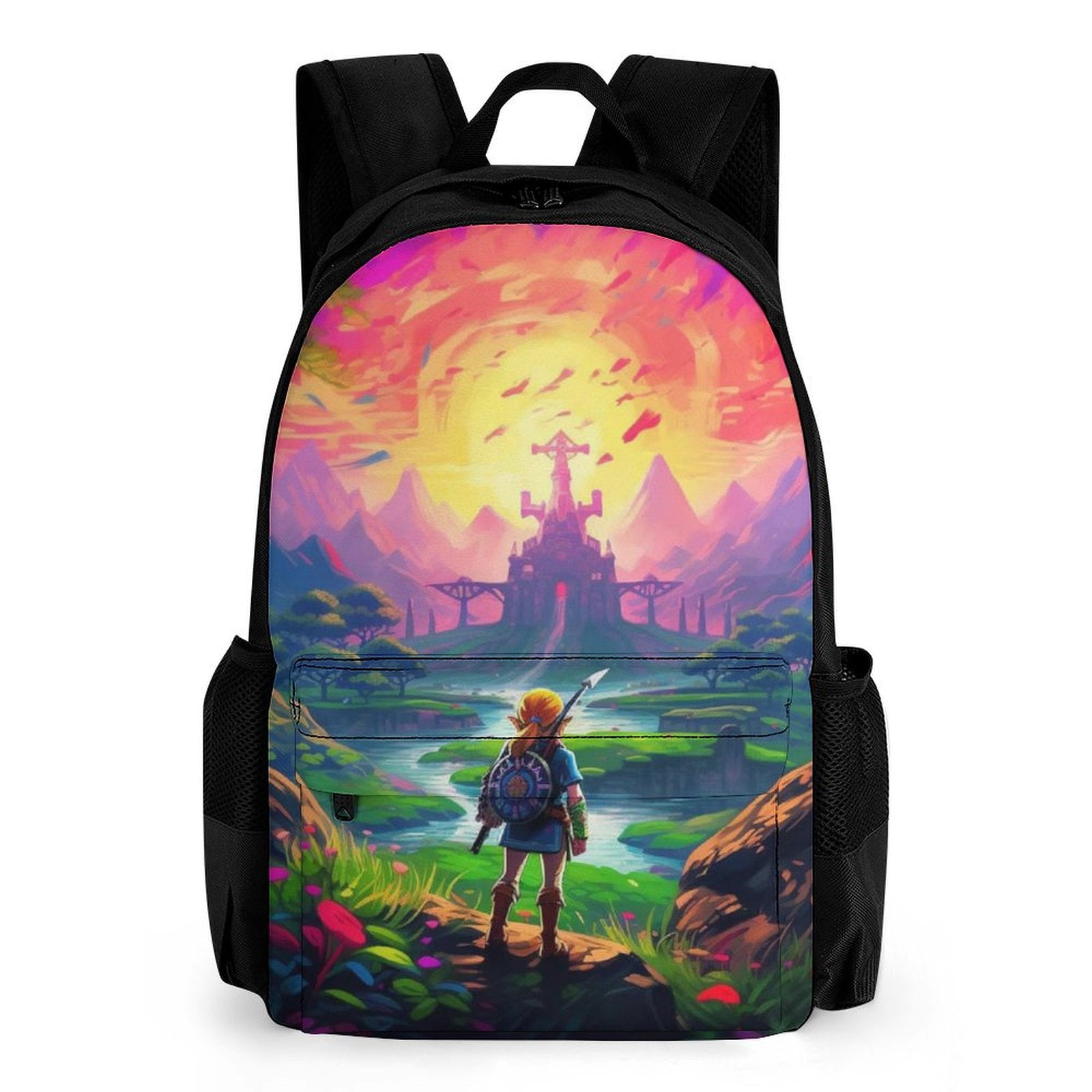 The Legend Of Zelda Backpack Laptop Bag Student Satchel Schoolbag ...