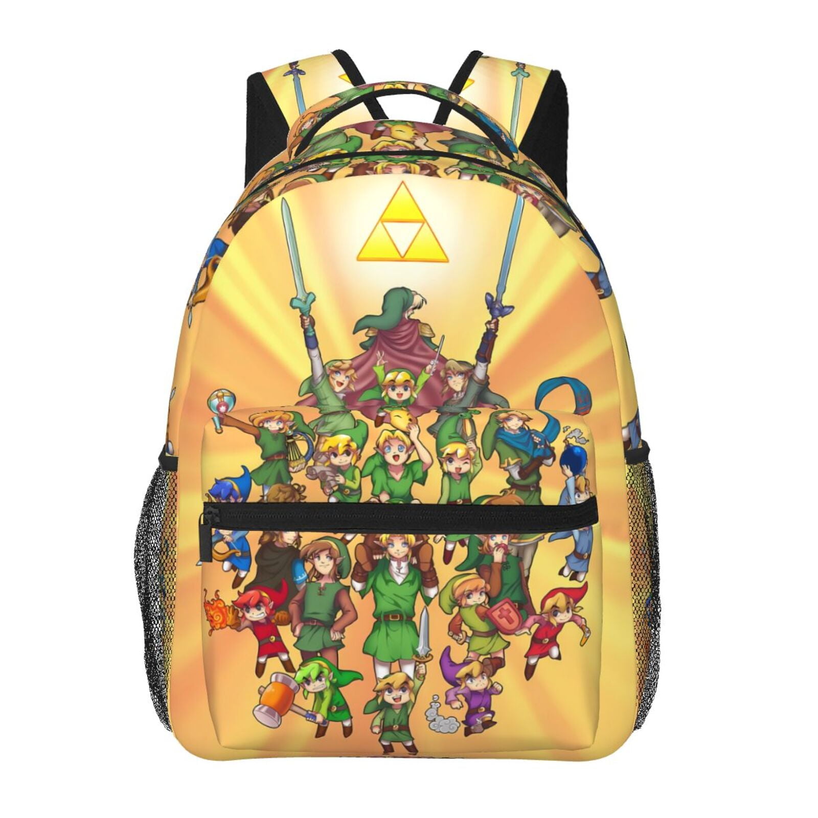 The Legend Of Zelda Backpack Lightweight Bookbag Casual Daypack For ...
