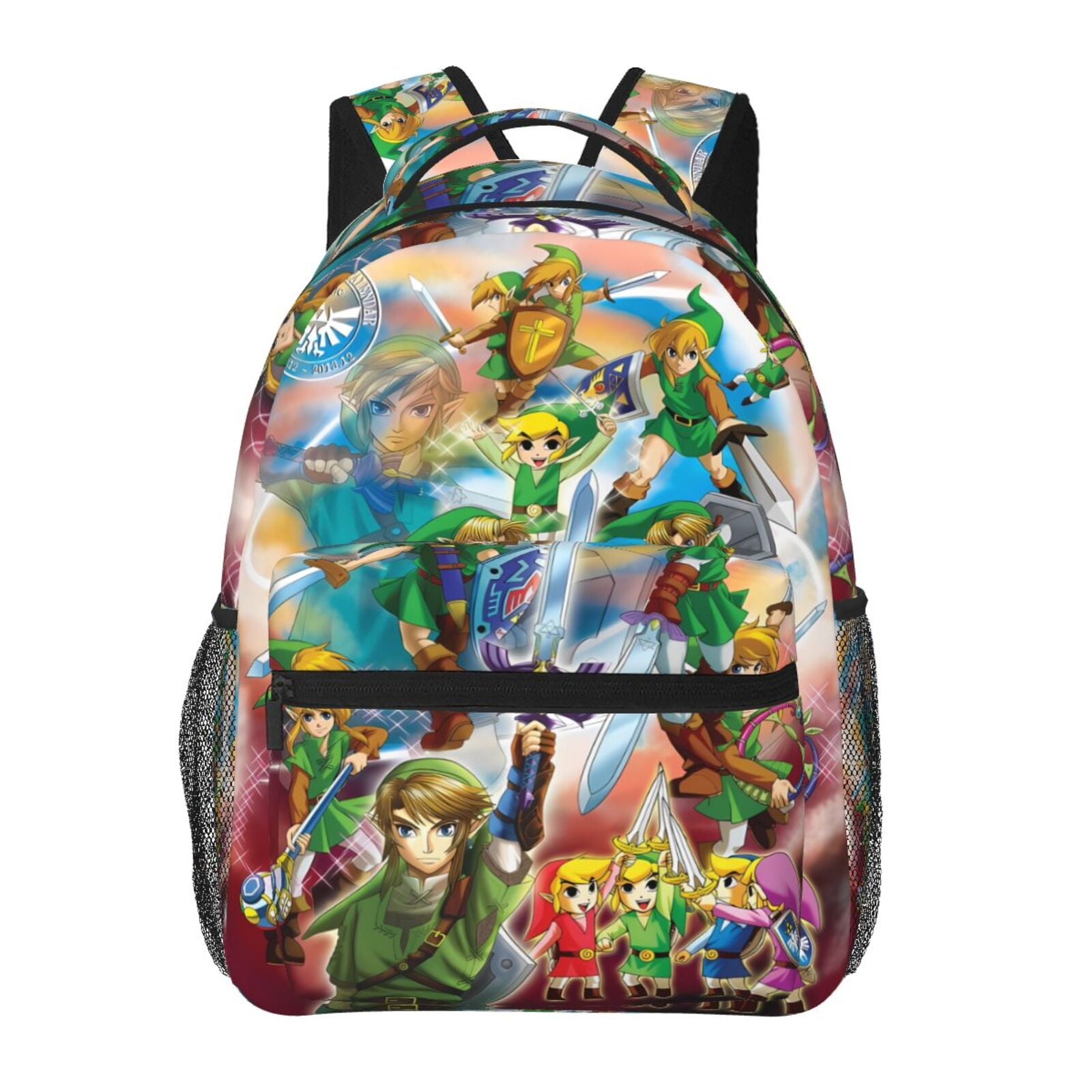 The Legend Of Zelda Backpack Lightweight Bookbag Casual Daypack For ...