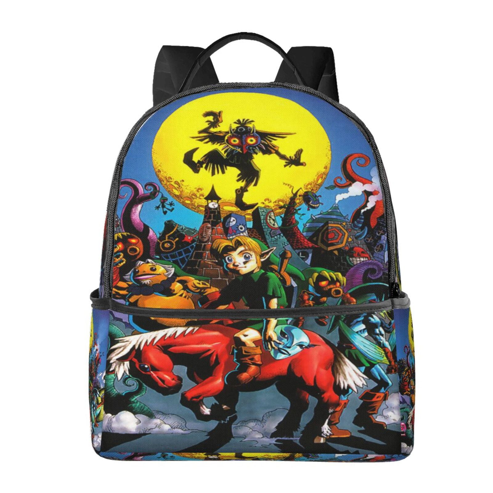 The Legend Of Zelda Backpacks Bookbag Casual Daypack For Travel Camping ...