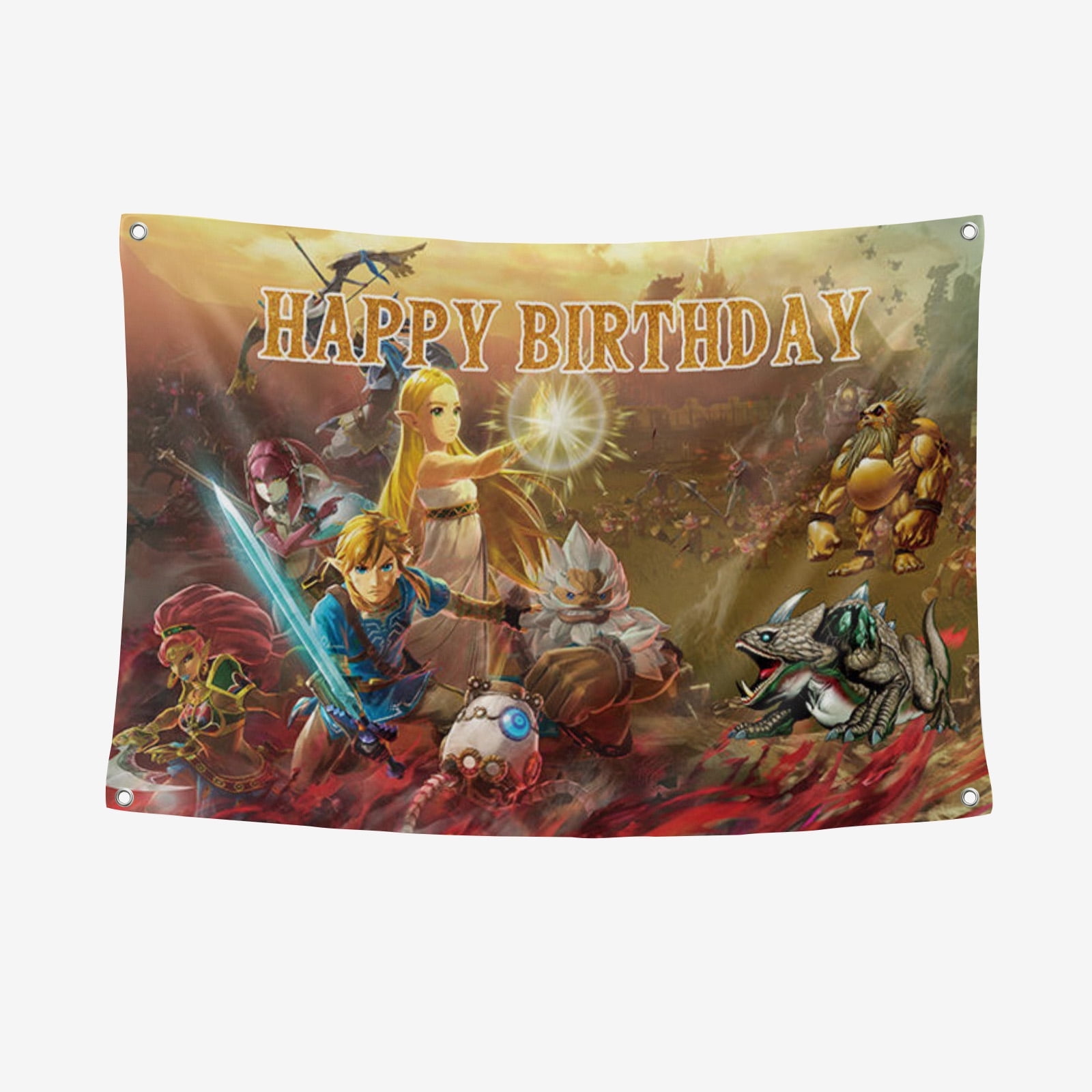 The Legend Of Zelda Banner Background Backdrop Party Supplies - Walmart.com