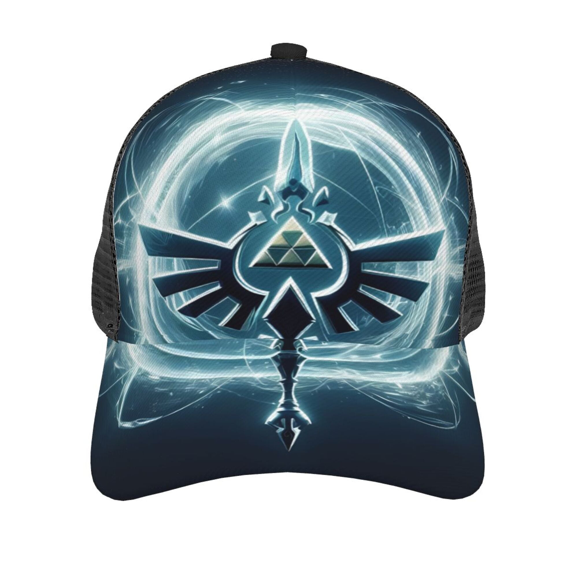 The Legend Of Zelda Baseball Cap Adjustable Hat Polyester Mesh Trucker ...