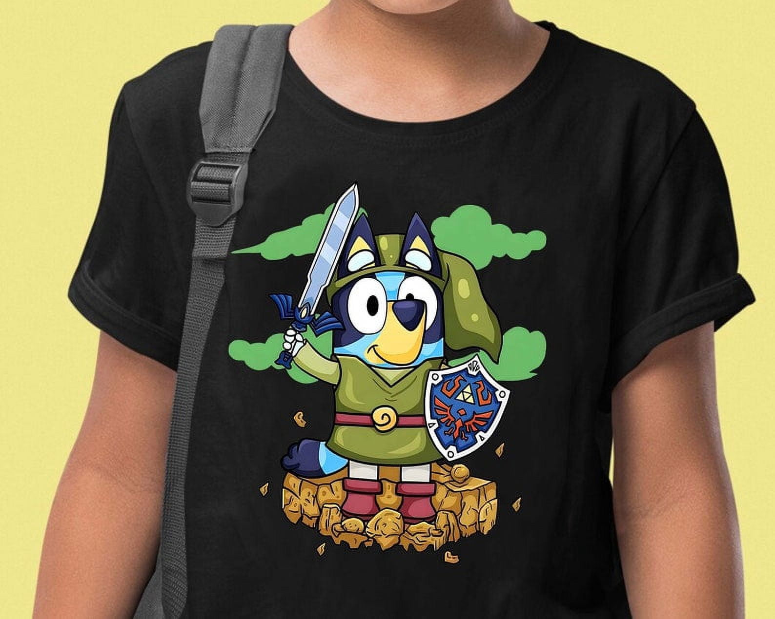 The Legend Of Zelda Bluey Shirt, Bluey Family Matching Shirt, Bluey ...