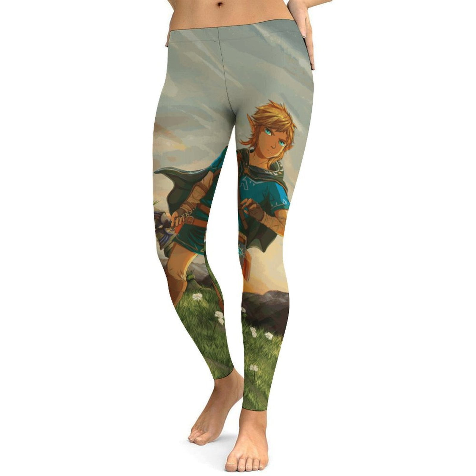 The Legend Of Zelda Breath of The Wild Yoga Pants For Womens Soft ...