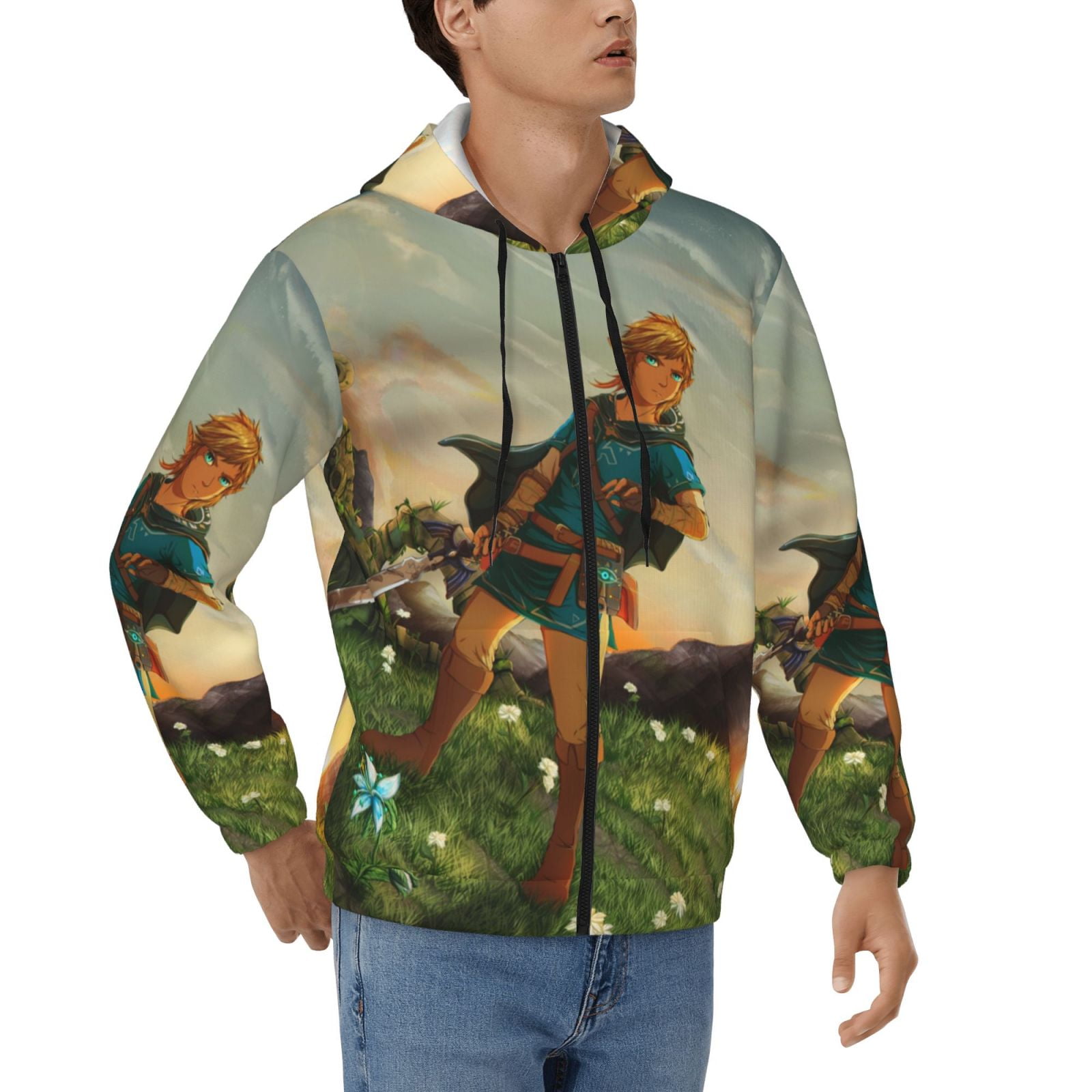 The Legend Of Zelda Breath of the Wild Sweatshirt For Mens Fashion ...